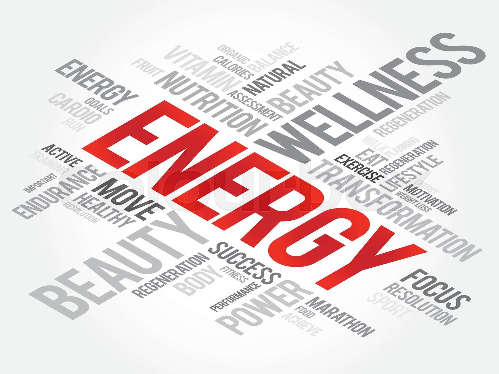 Energy Stock Vector Colourbox