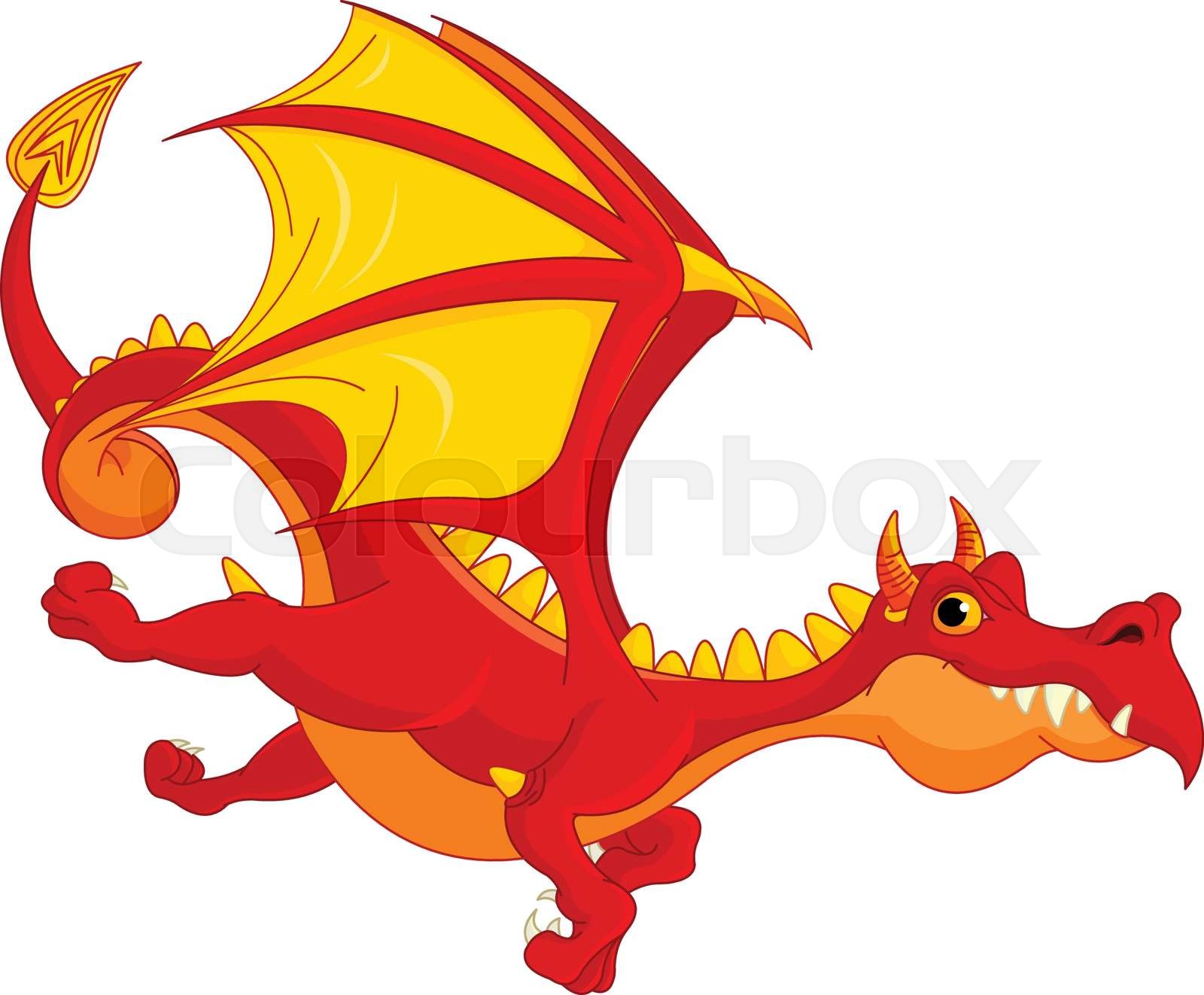 Dragon | Stock vector | Colourbox