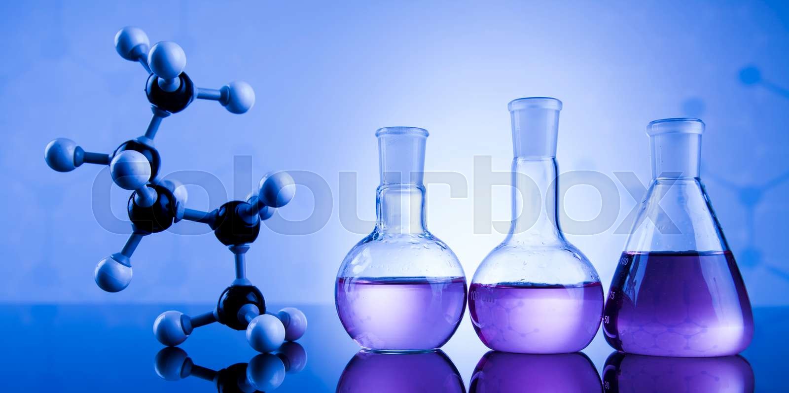 Laboratory Glassware Wallpaper