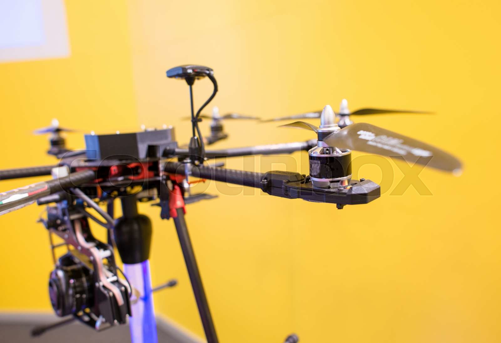 Detail of modern drone | Stock image | Colourbox