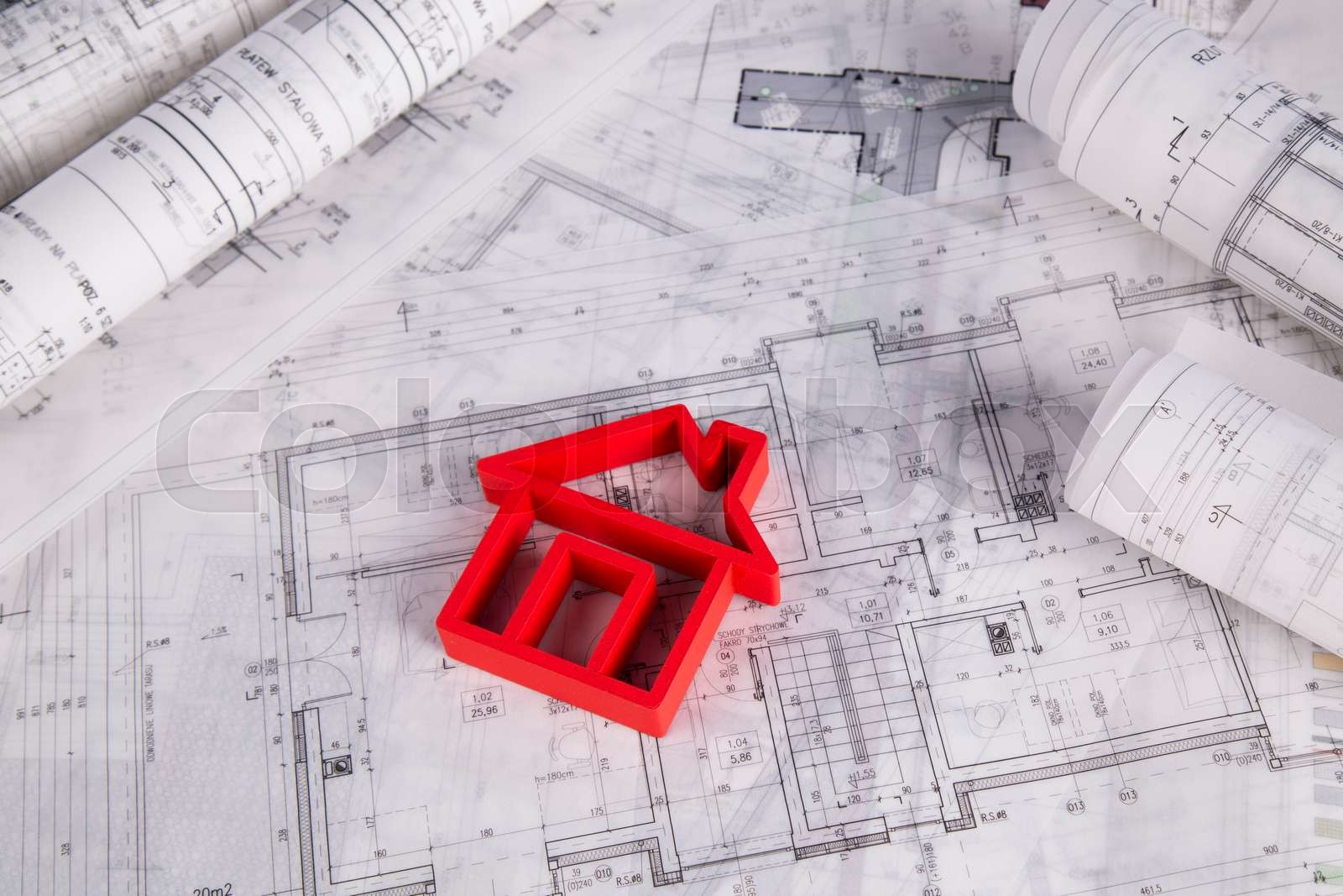 House Model Architecture Blueprints Concept Stock Image Colourbox house-model-architecture-blueprints-concept-stock-image-colourbox