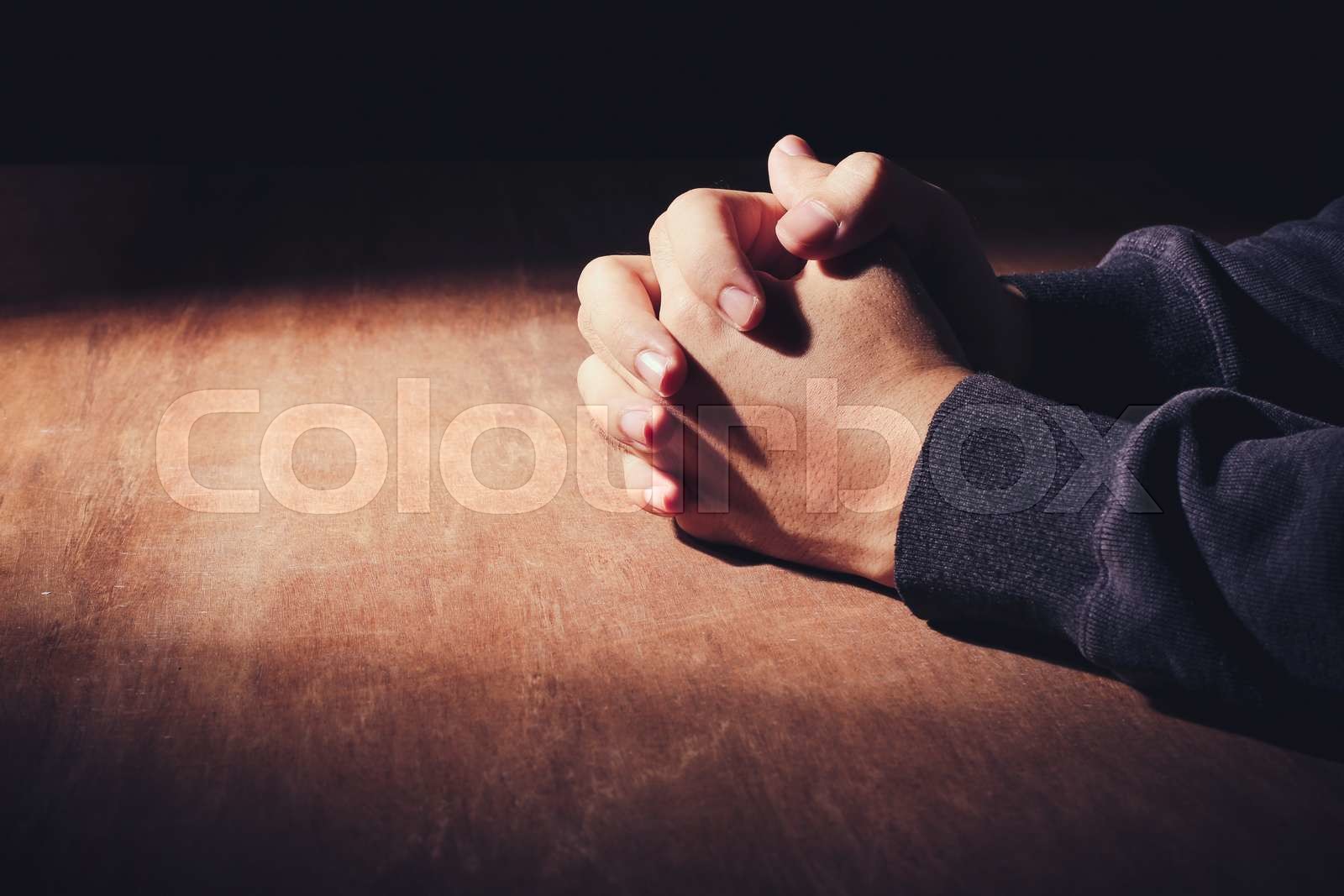 Hands Of Praying | Stock image | Colourbox