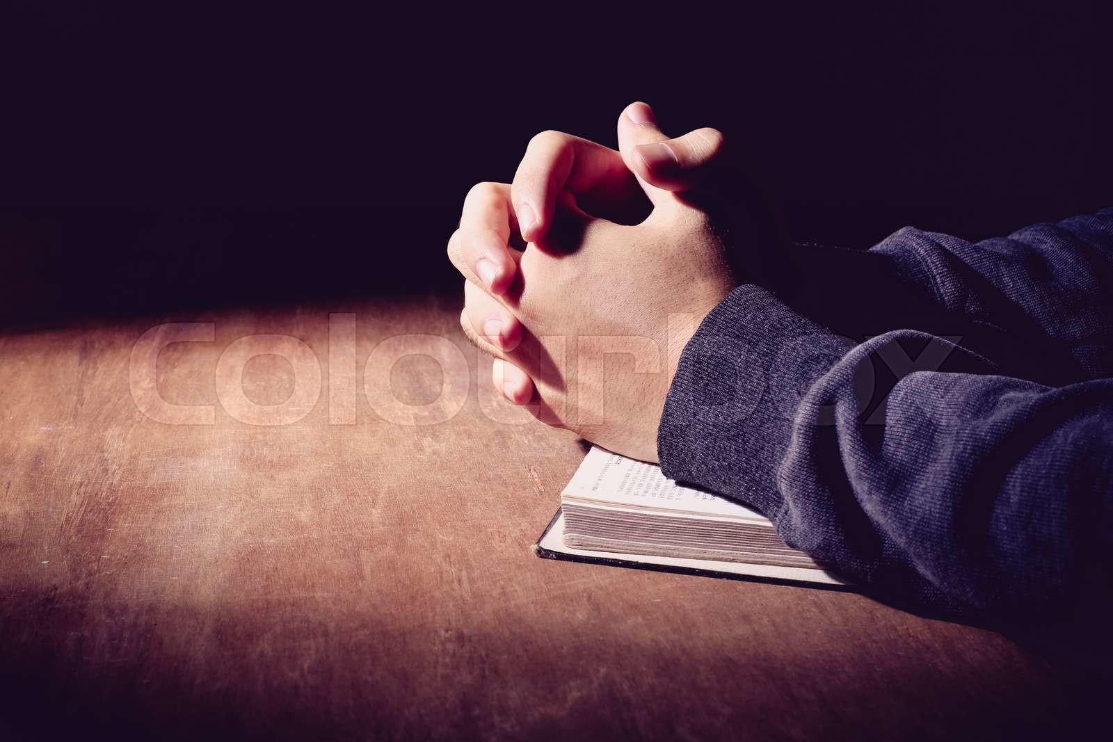 Praying | Stock image | Colourbox