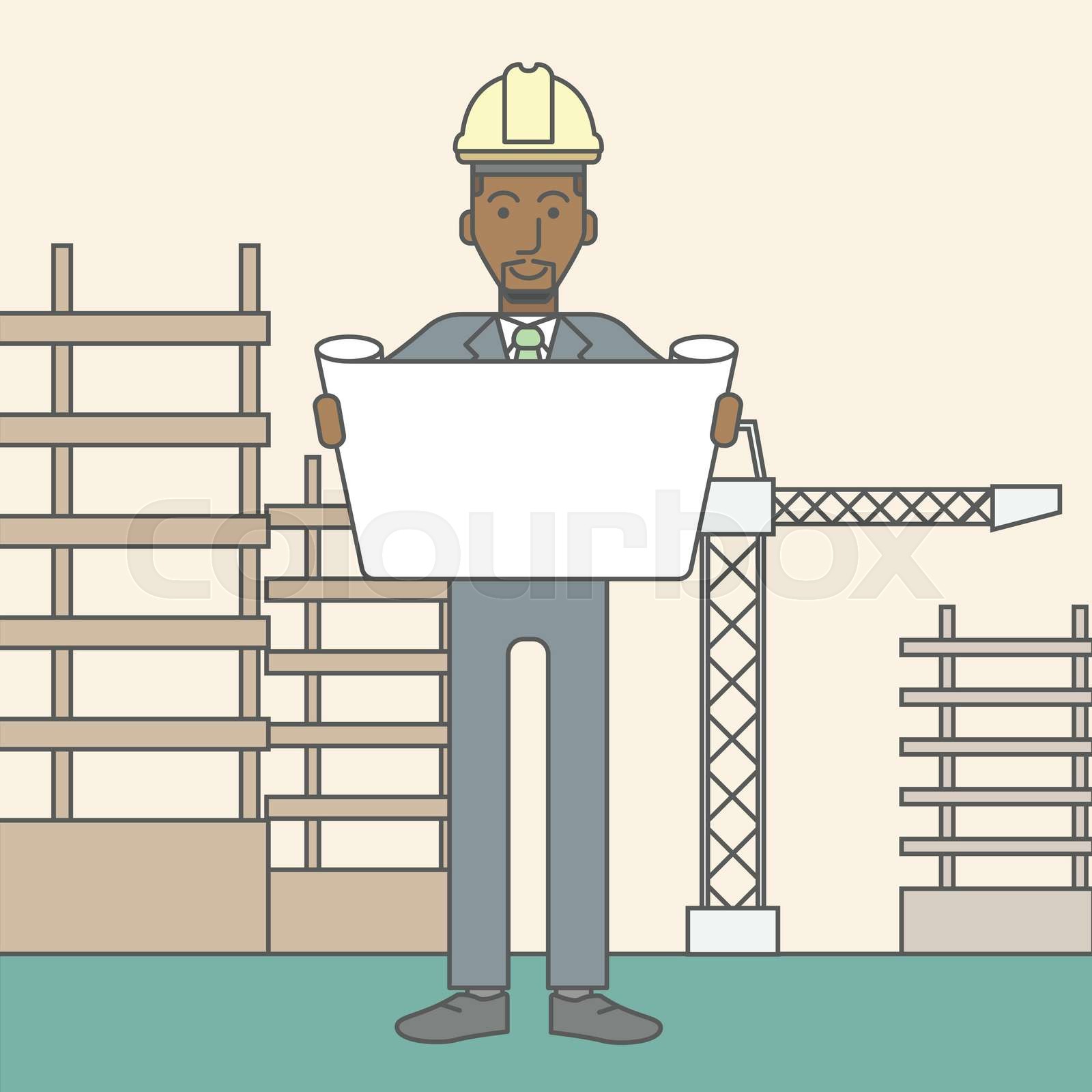 Engineer. | Stock vector | Colourbox