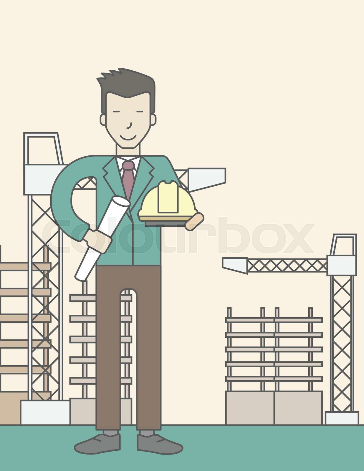 Engineer. | Stock vector | Colourbox