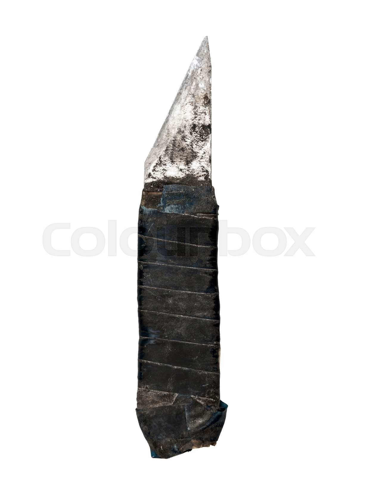 Rusty old knife | Stock image | Colourbox
