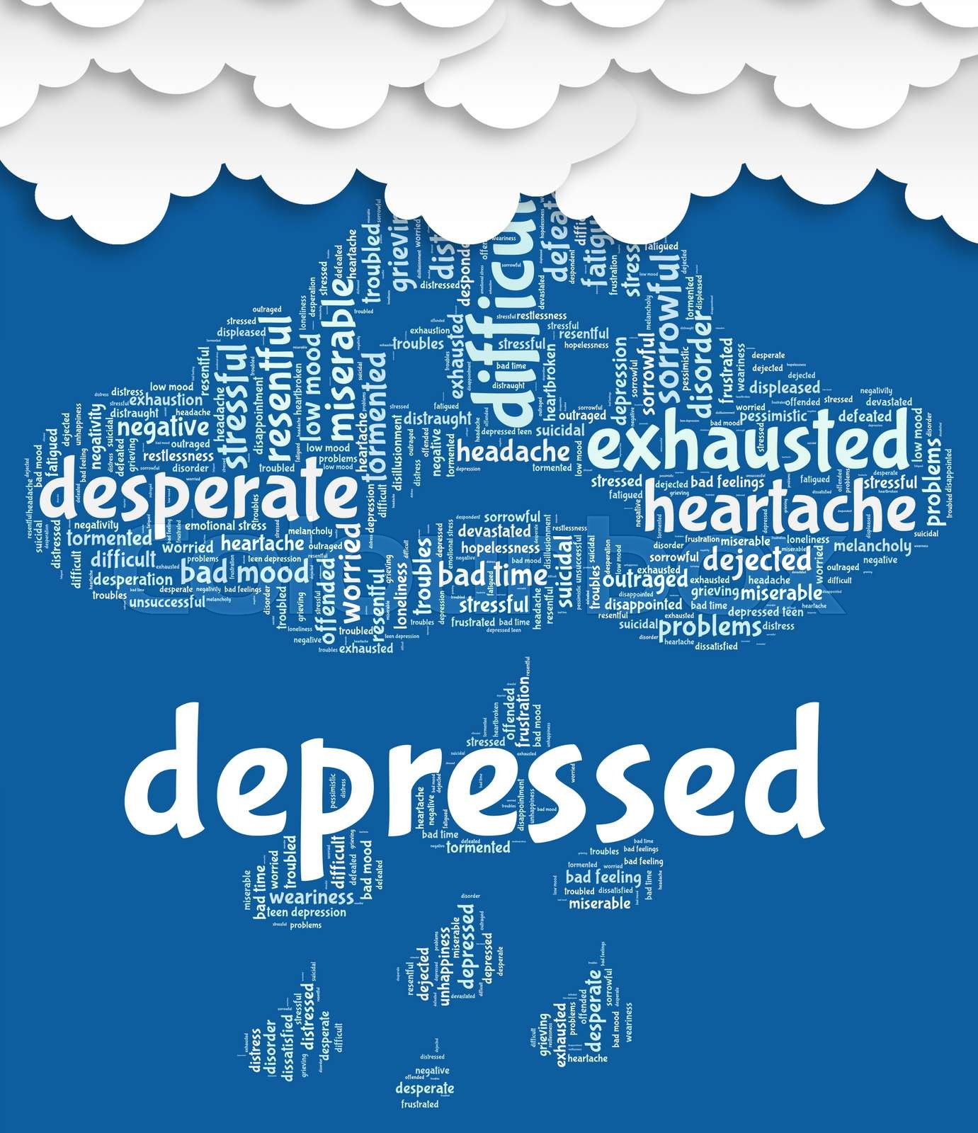 Depressed Word