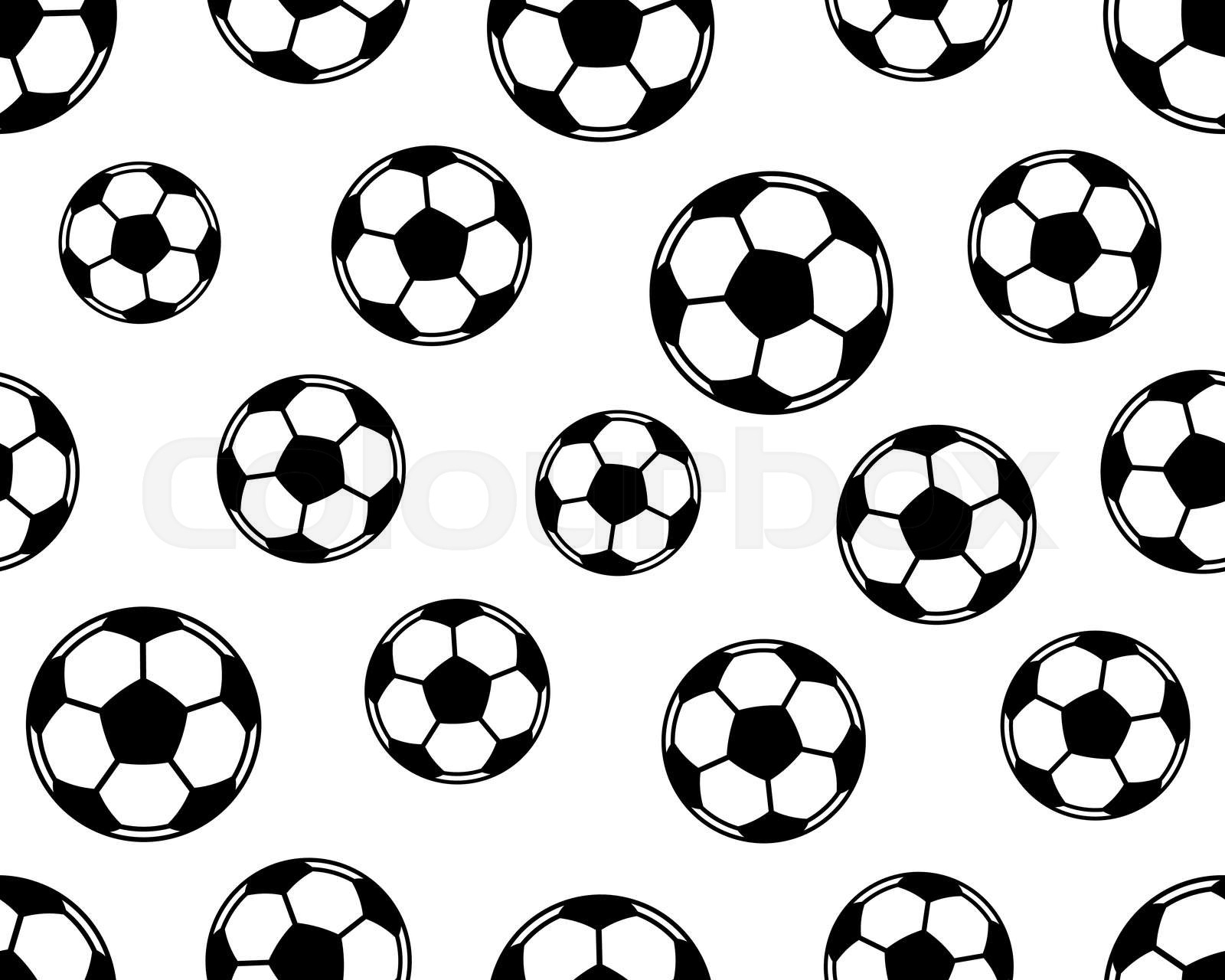 Football pattern | Stock vector | Colourbox