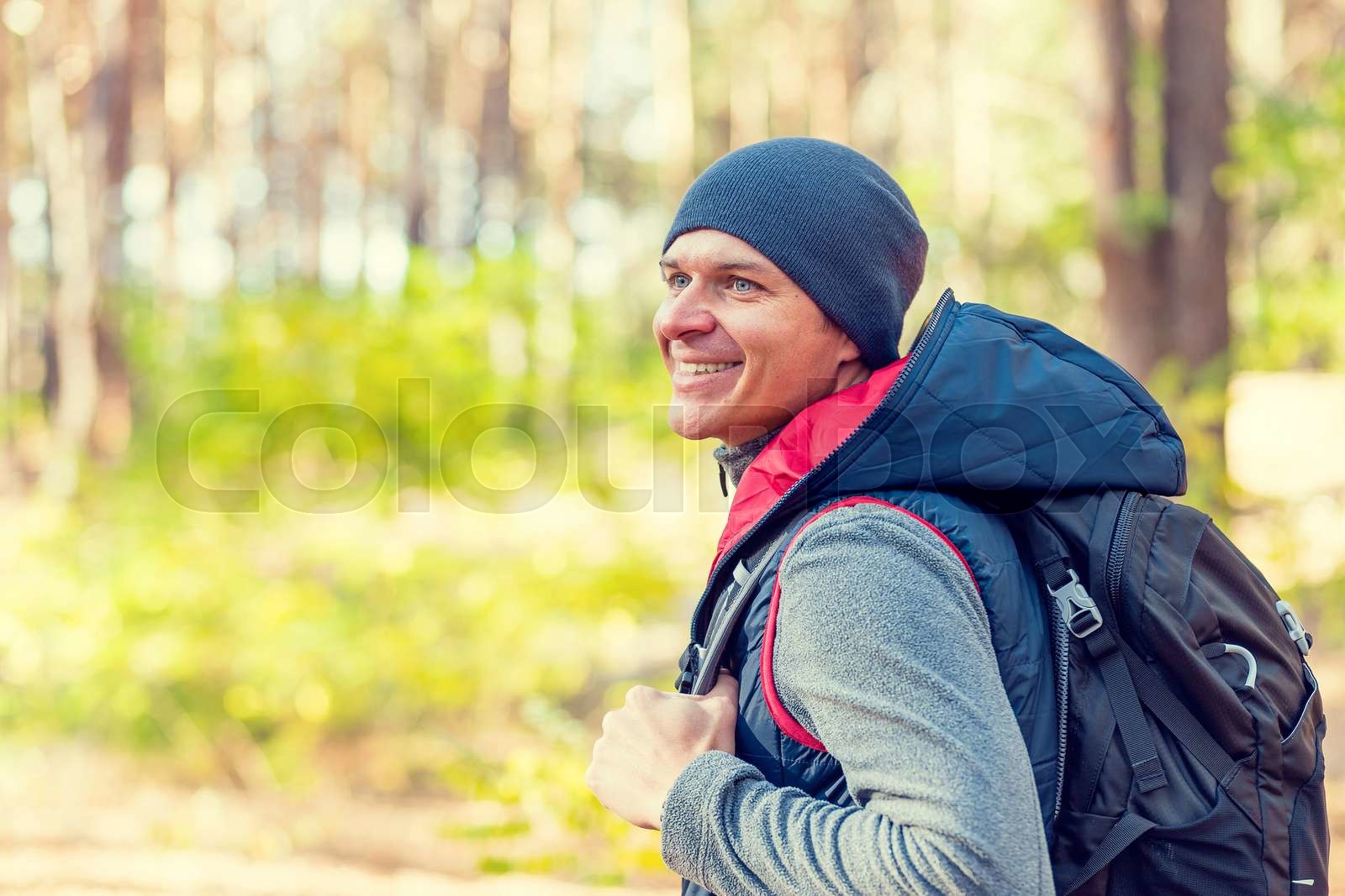 man outdoor | Stock image | Colourbox