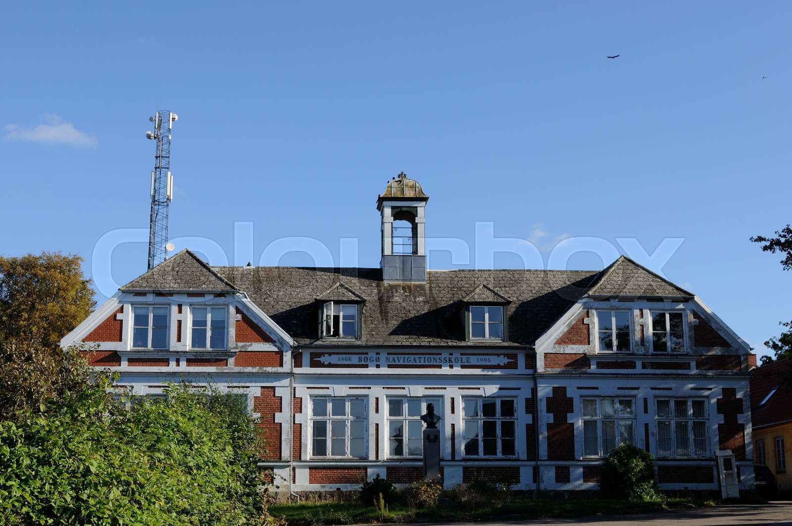 Bogø Navigationsskole | Stock foto | Colourbox