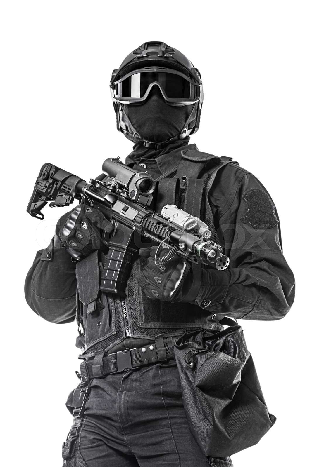 police officer SWAT | Stock image | Colourbox