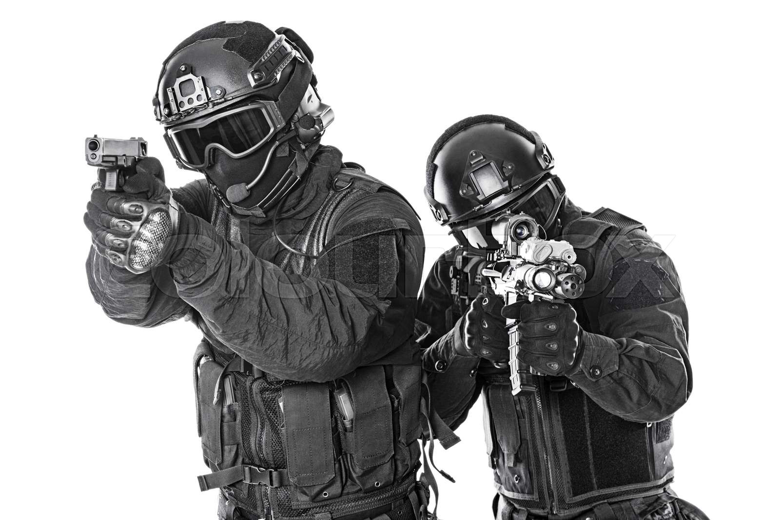 SWAT officers | Stock image | Colourbox