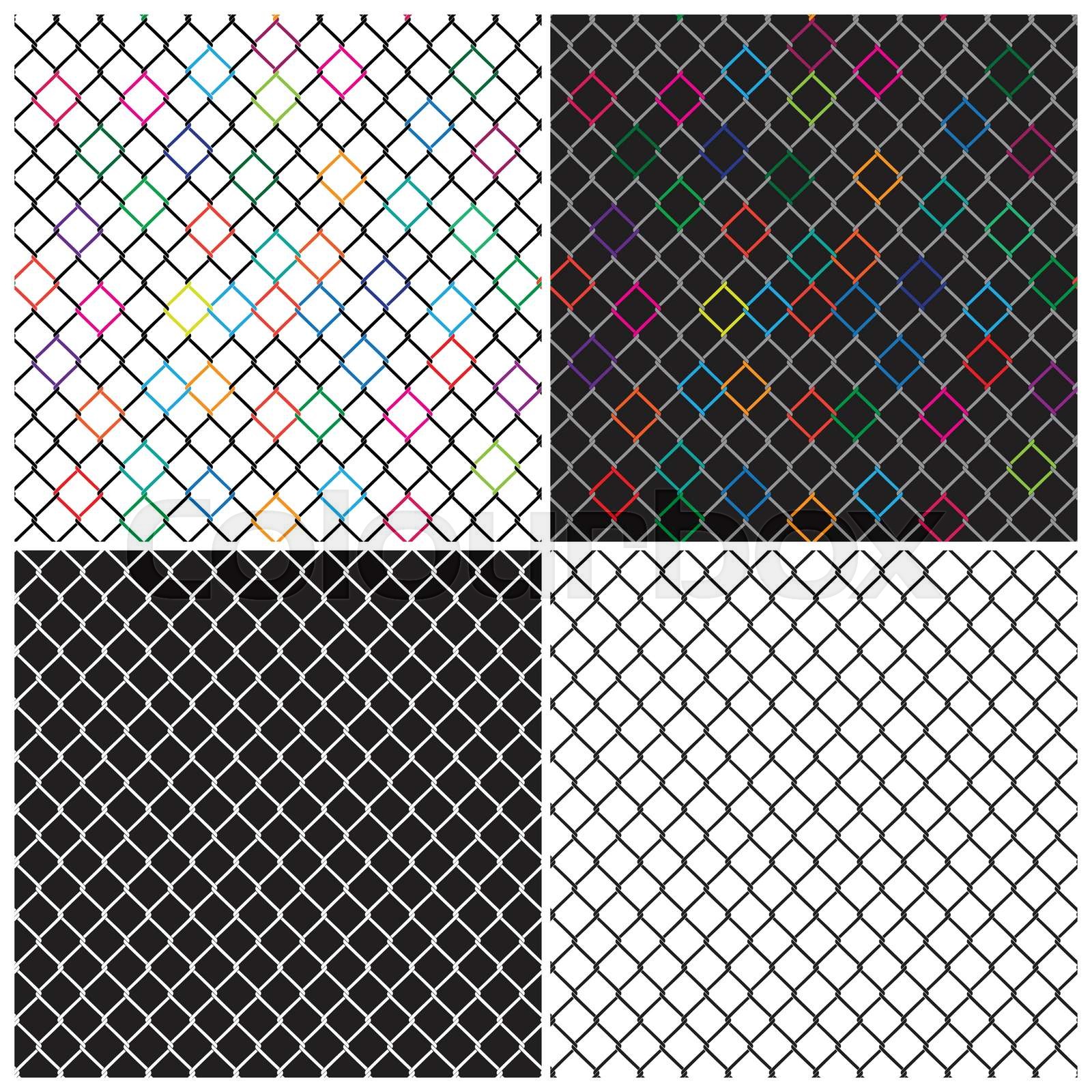 netz, stahl, gitter | Stock-Vektor | Colourbox