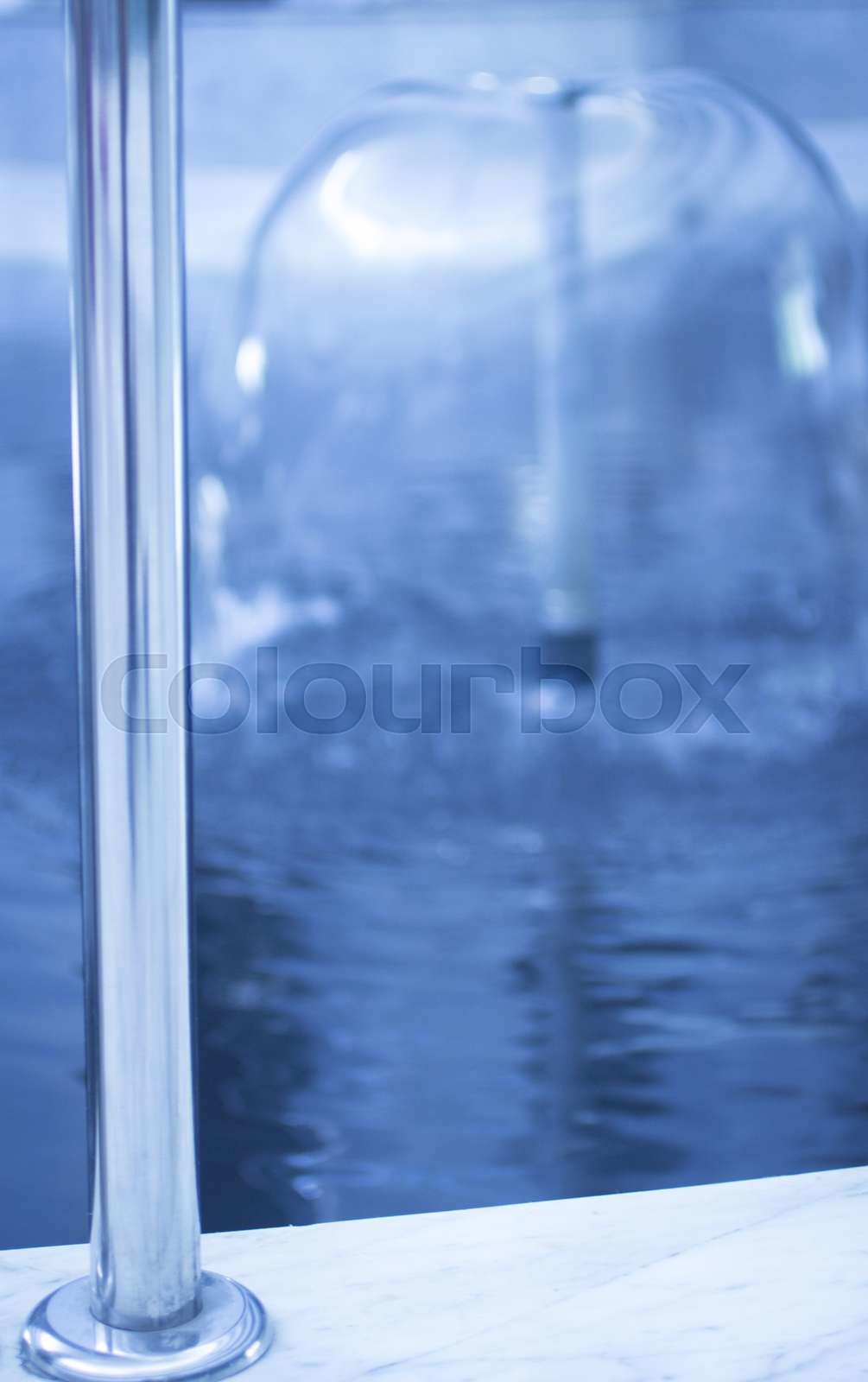Health spa water jets hydrotherapy spray | Stock image | Colourbox