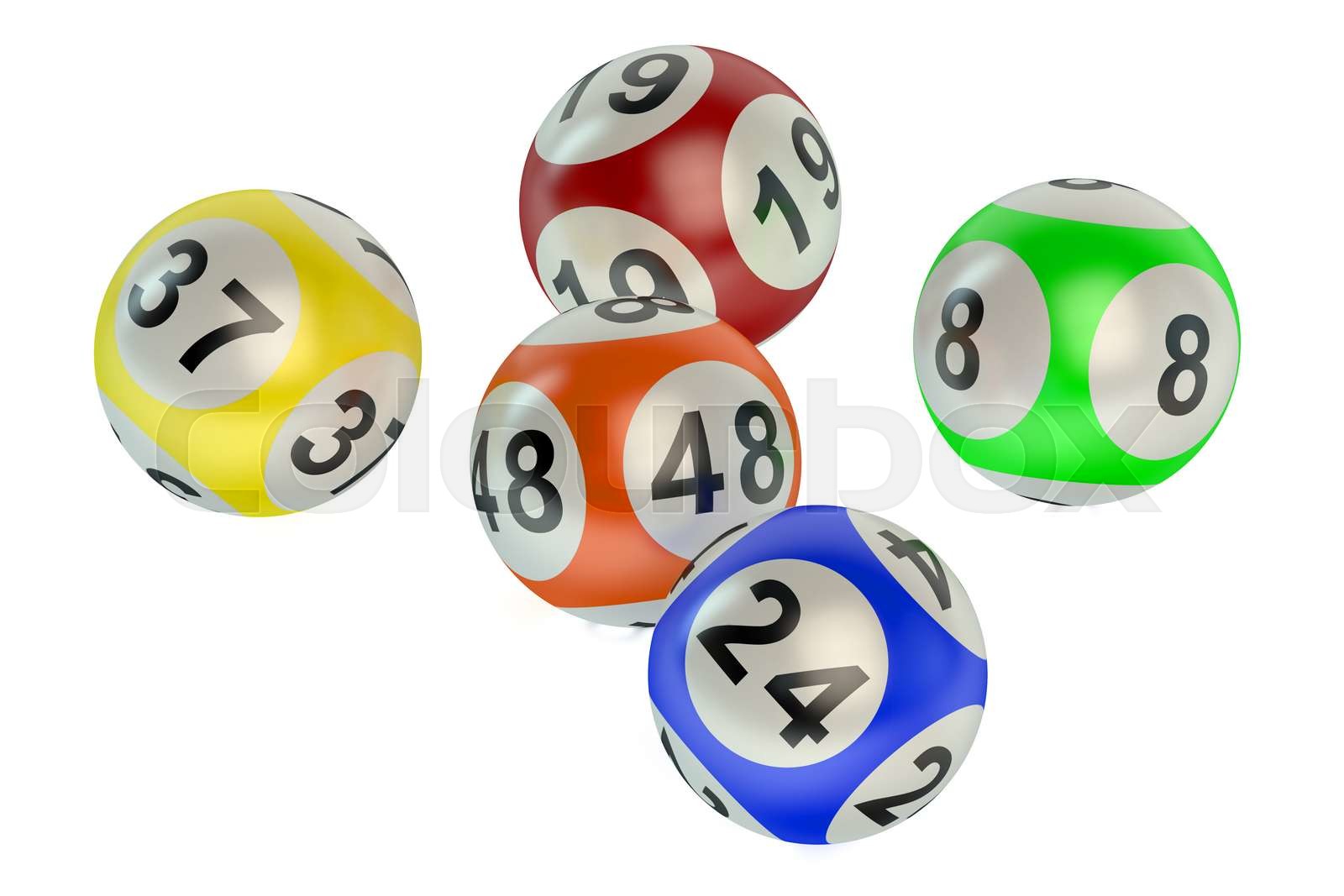 Lottery Balls Clipart