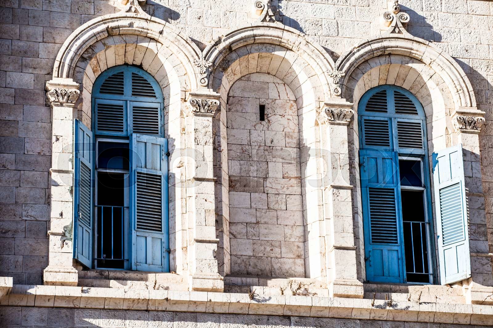 Traditional architecture in Jerusalem, Israel. | Stock image | Colourbox