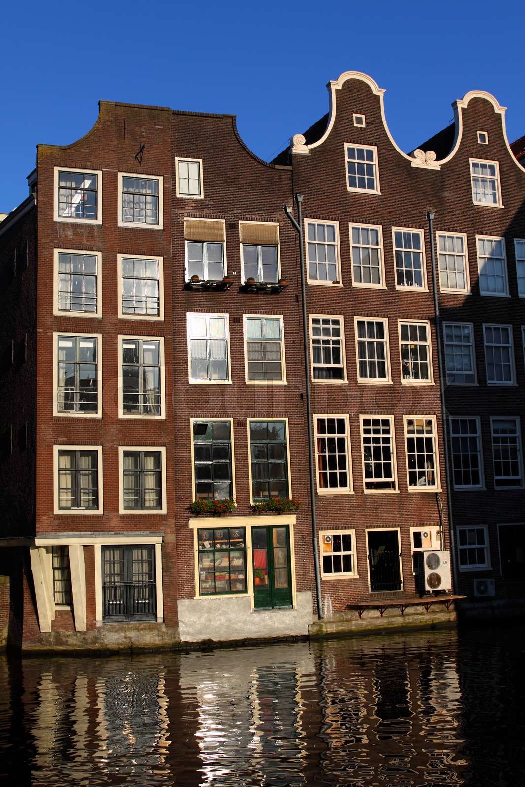House architecture in Amsterdam | Stock image | Colourbox
