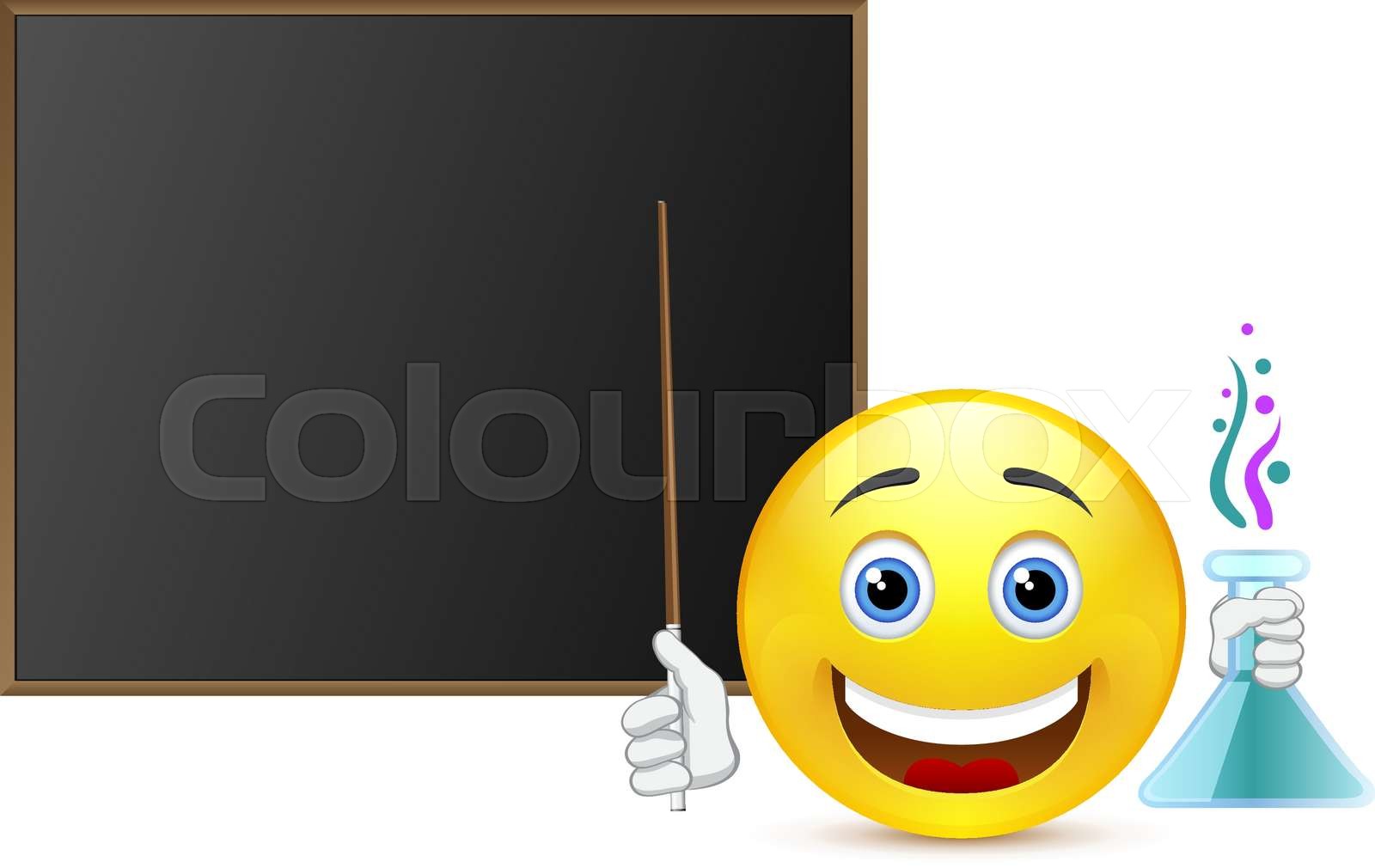 Smile lesson chemistry | Stock vector | Colourbox