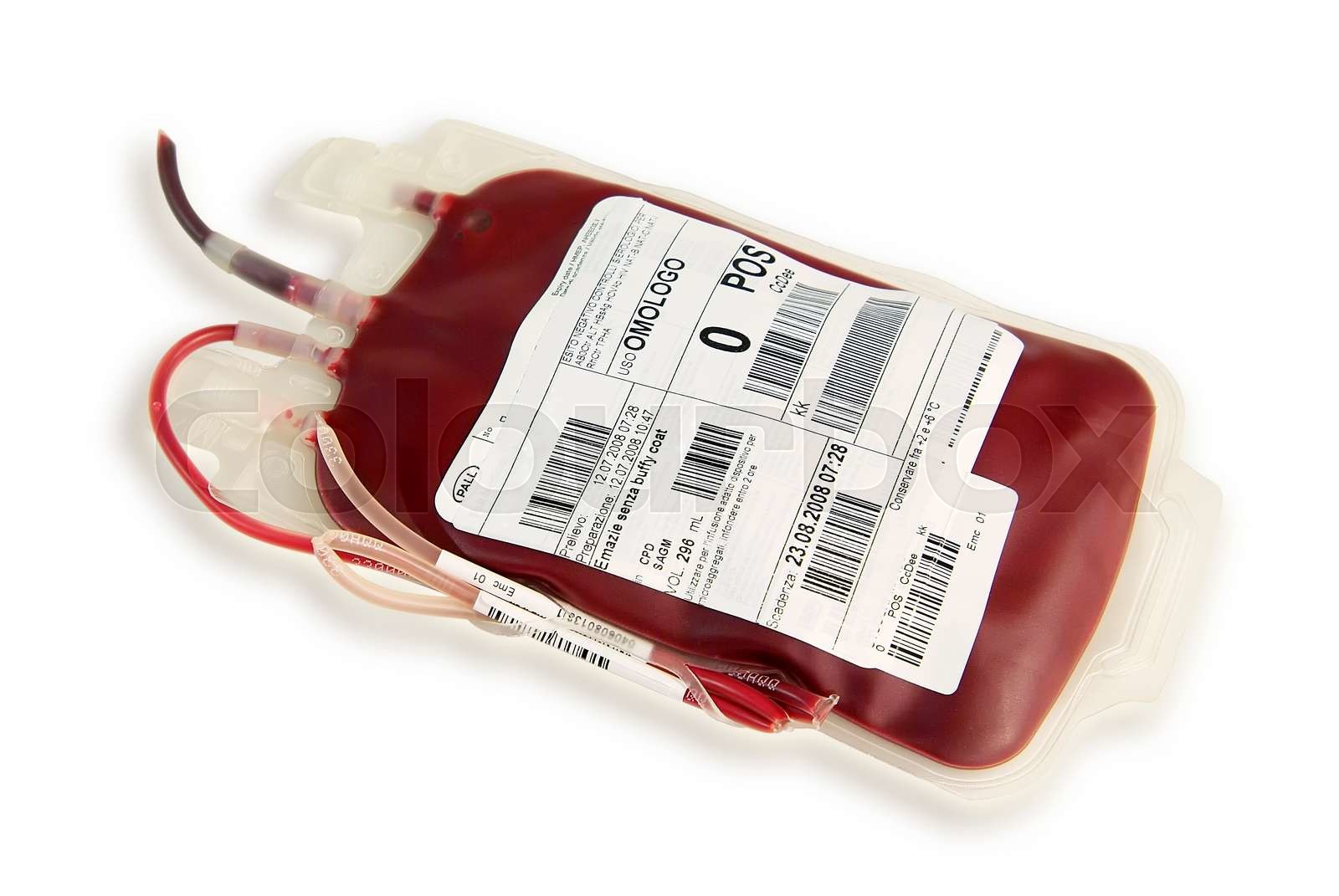 Bag Of Blood Stock Image Colourbox Bag Of Blood Stock Image Colourbox