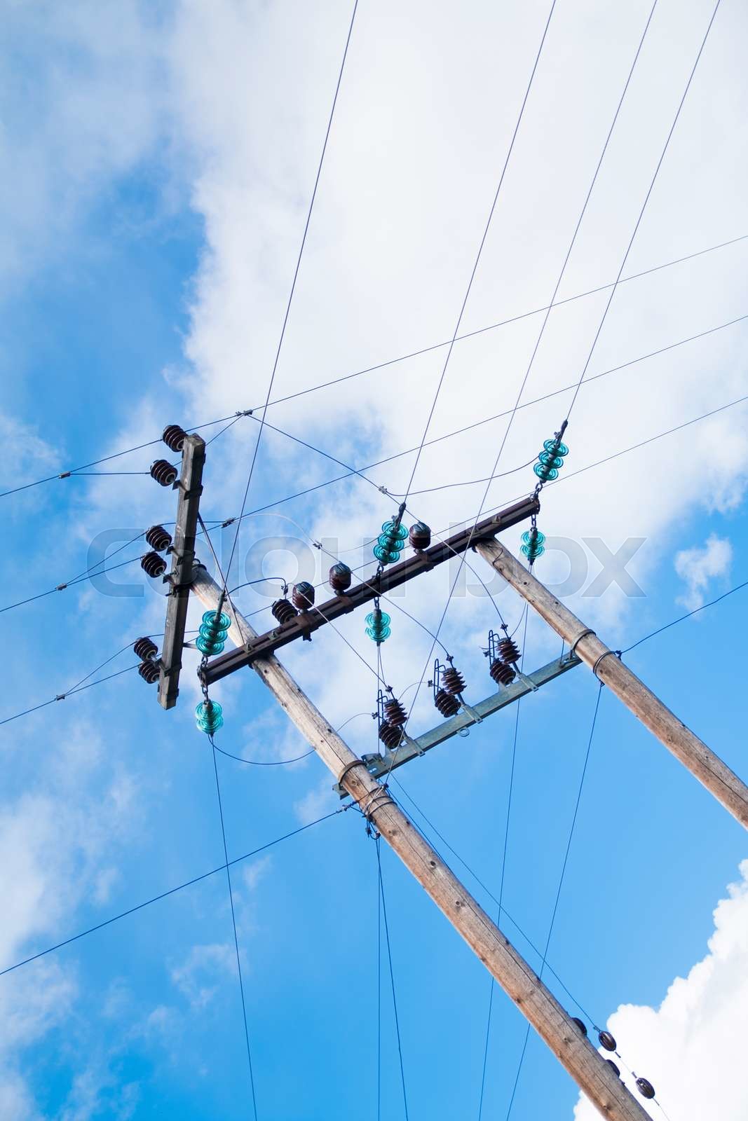 Electrical Mast | Stock image | Colourbox