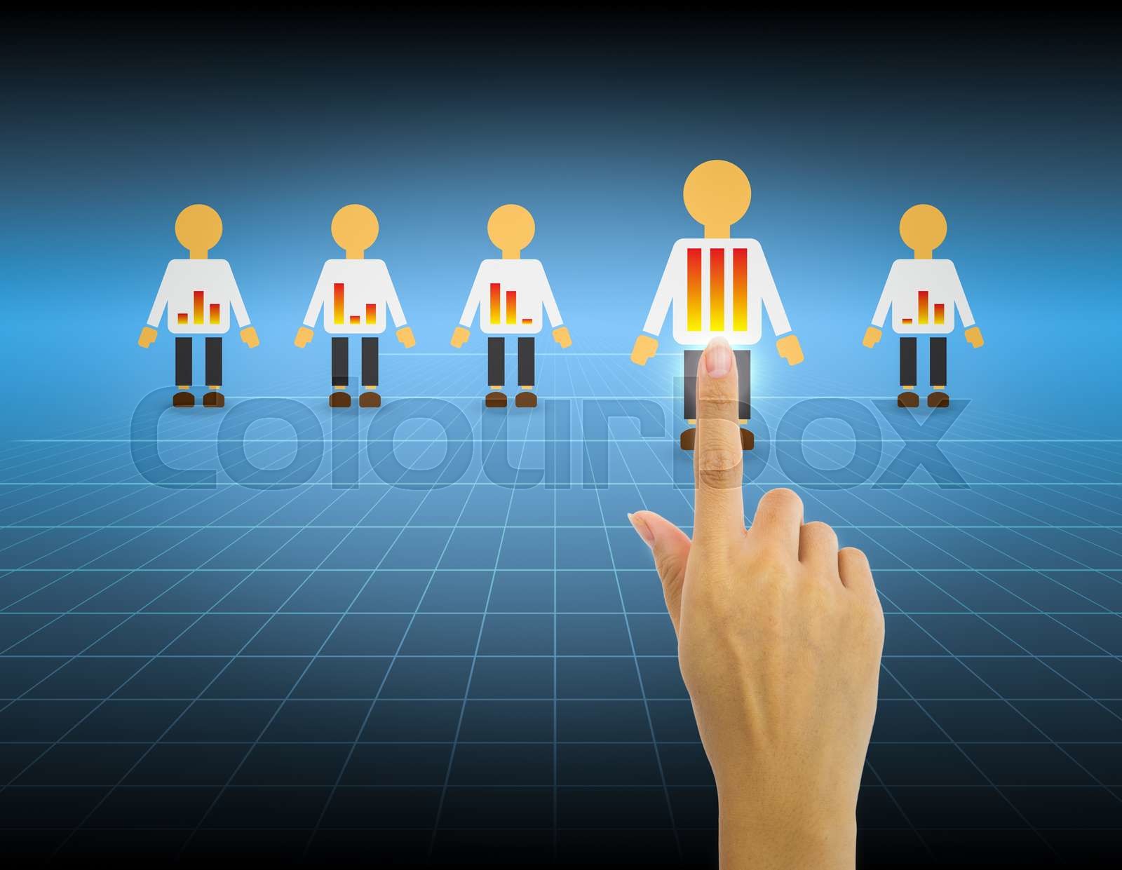 Select people | Stock image | Colourbox