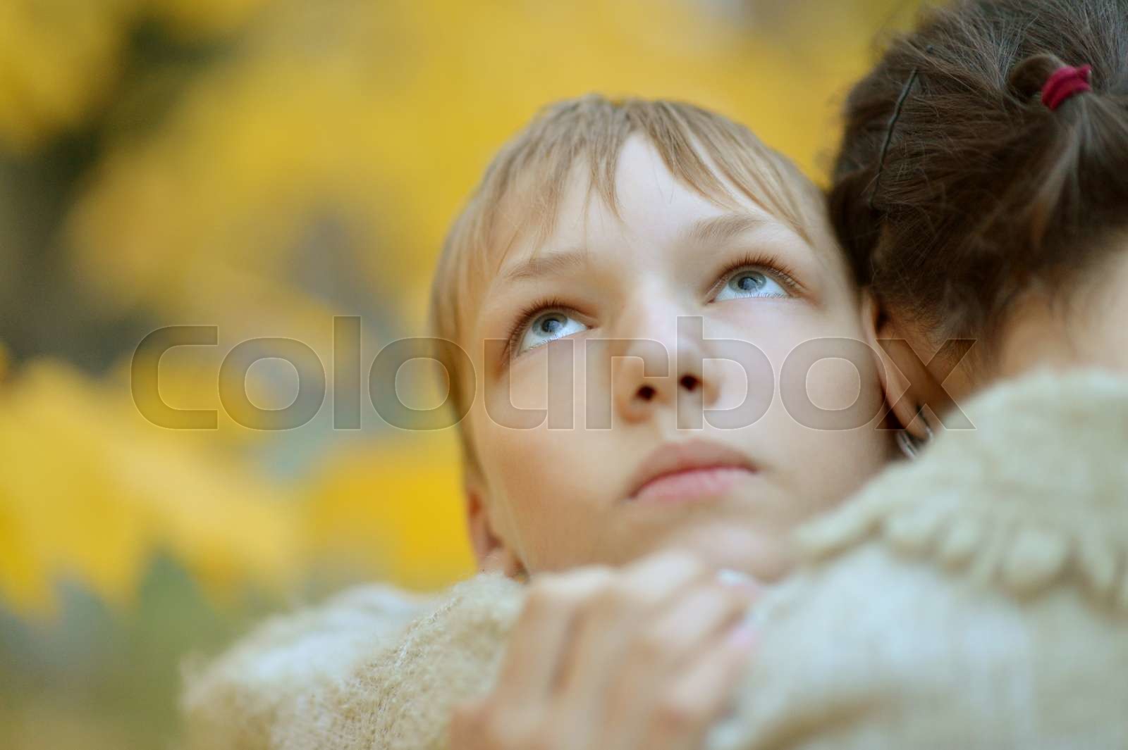 Mother With Son Stock Image Colourbox