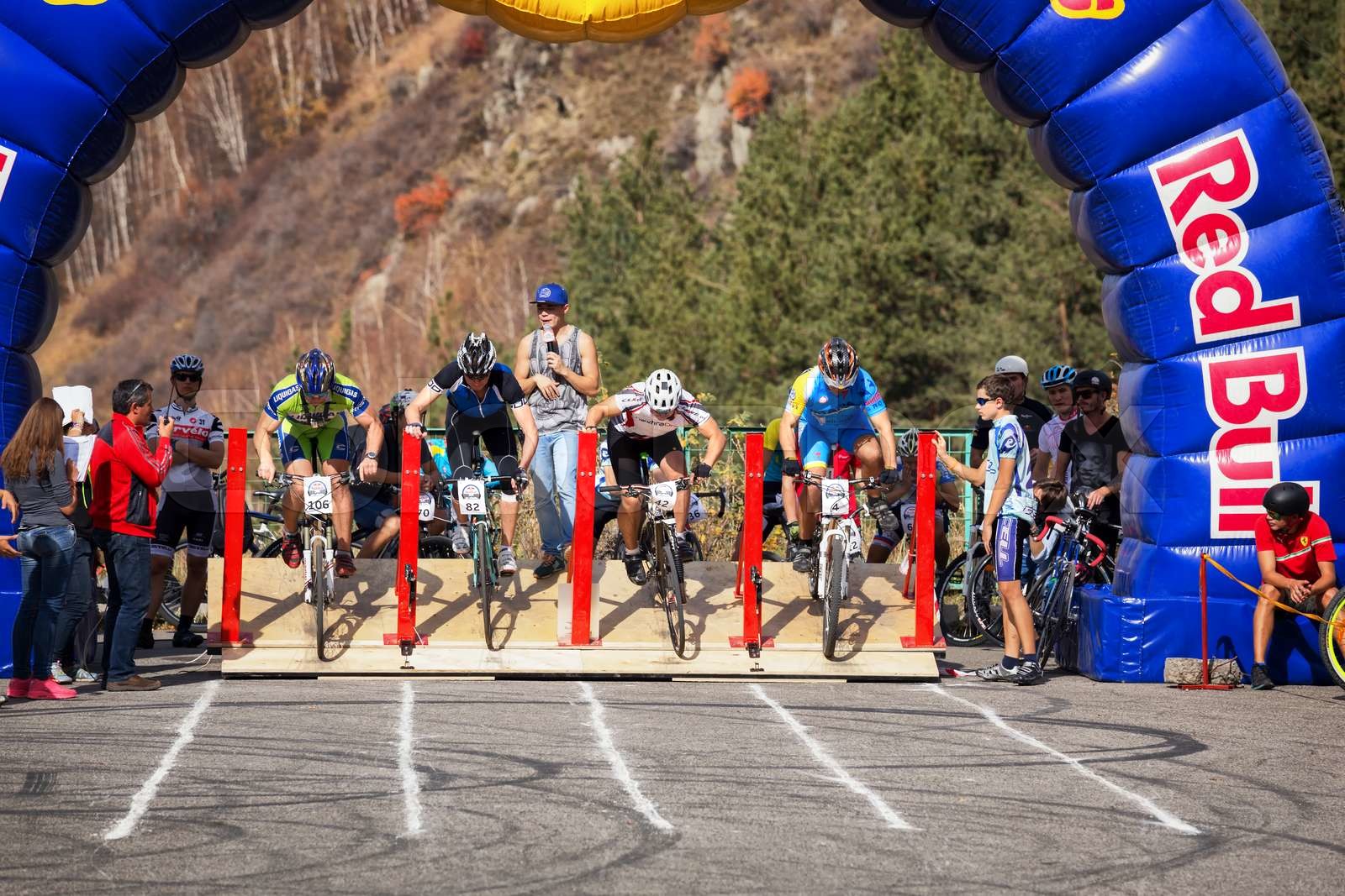 Bike competition | Stock image | Colourbox