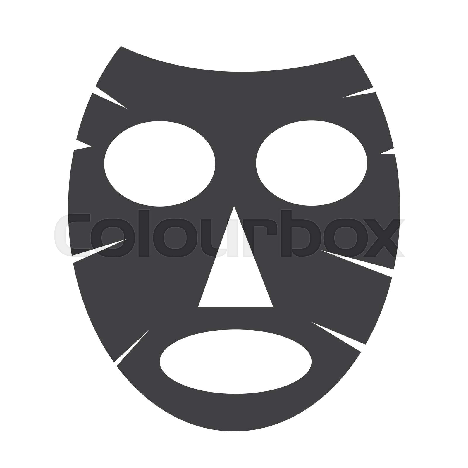 Facial mask icon | Stock vector | Colourbox