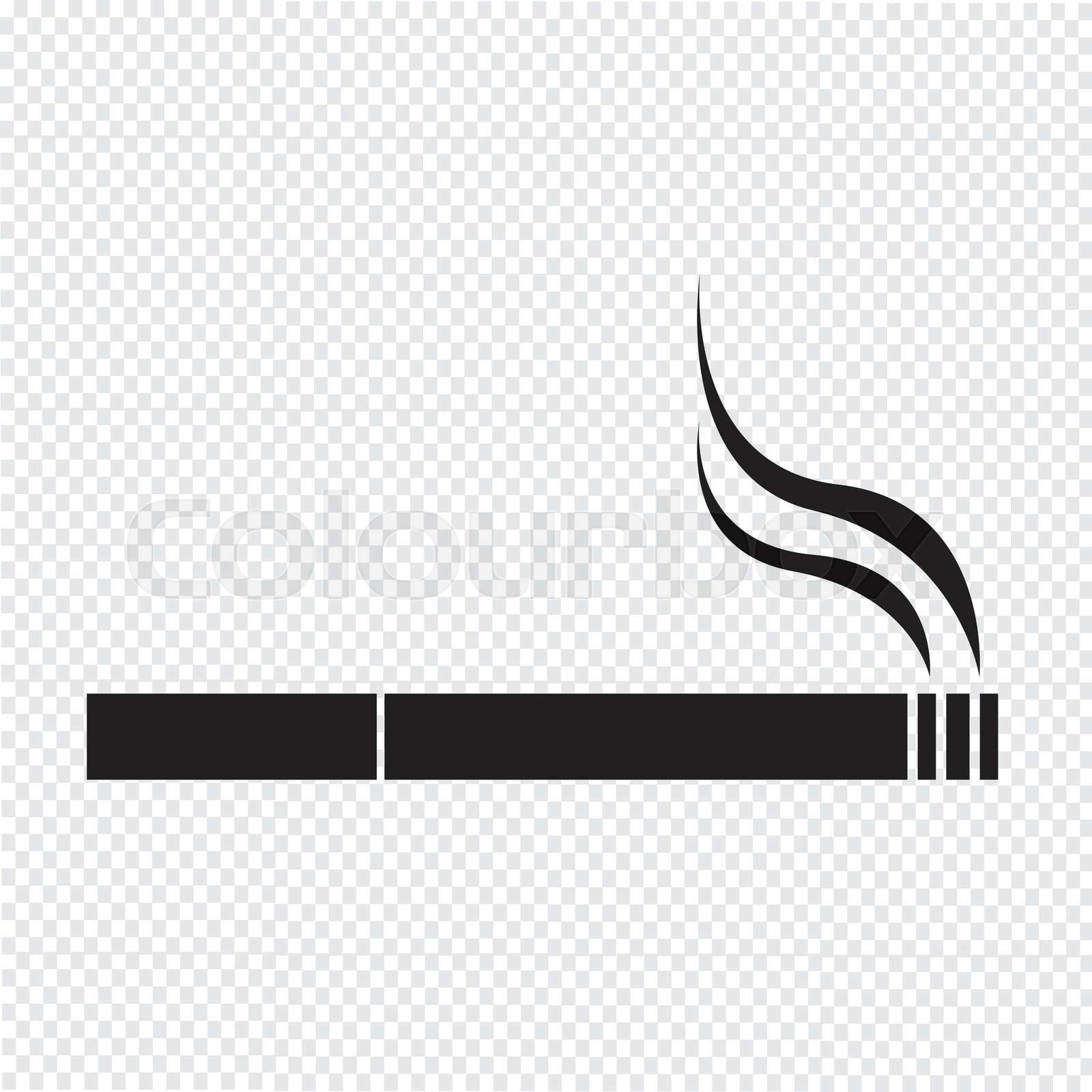 Cigarette icon | Stock vector | Colourbox