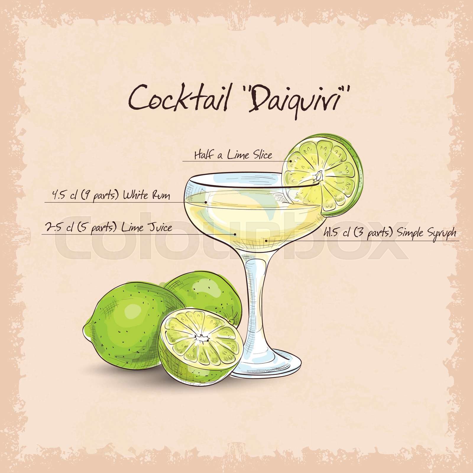 Daiquiri | Stock vector | Colourbox