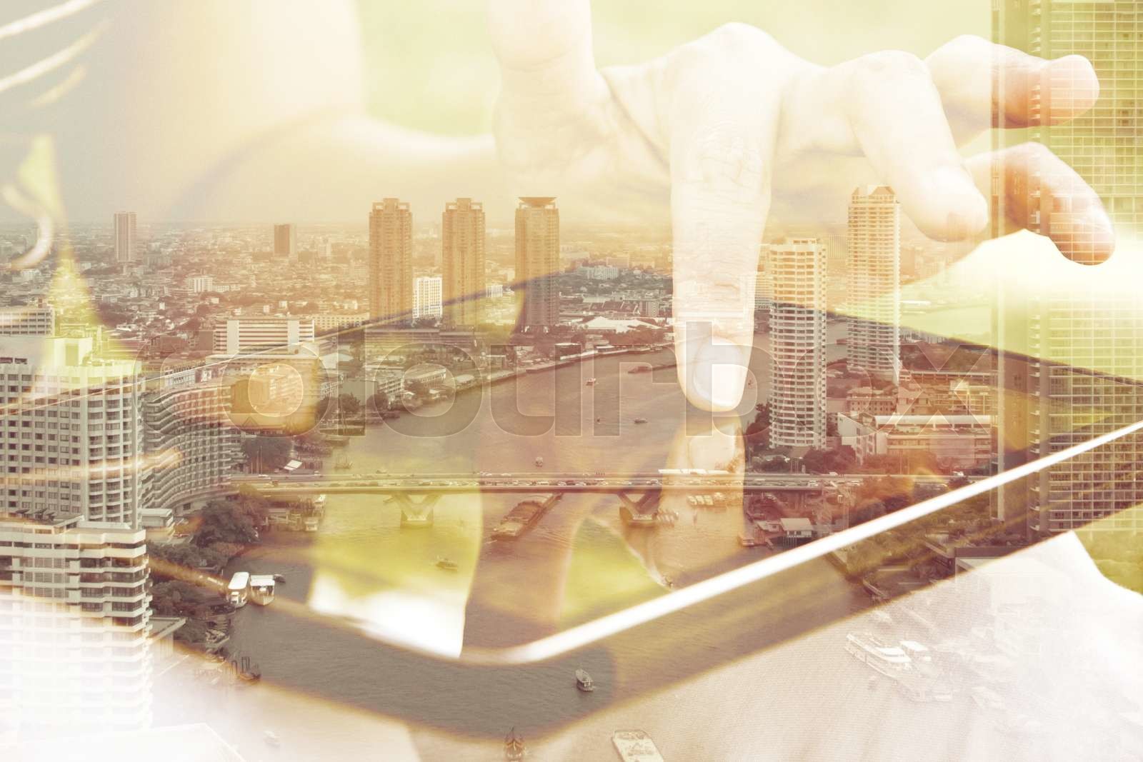 Business technology concept. | Stock image | Colourbox