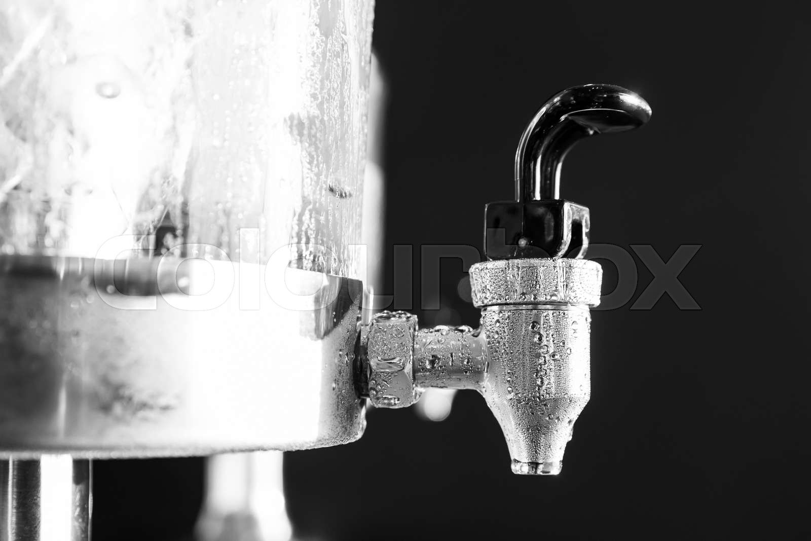 Water cooler valve | Stock image | Colourbox