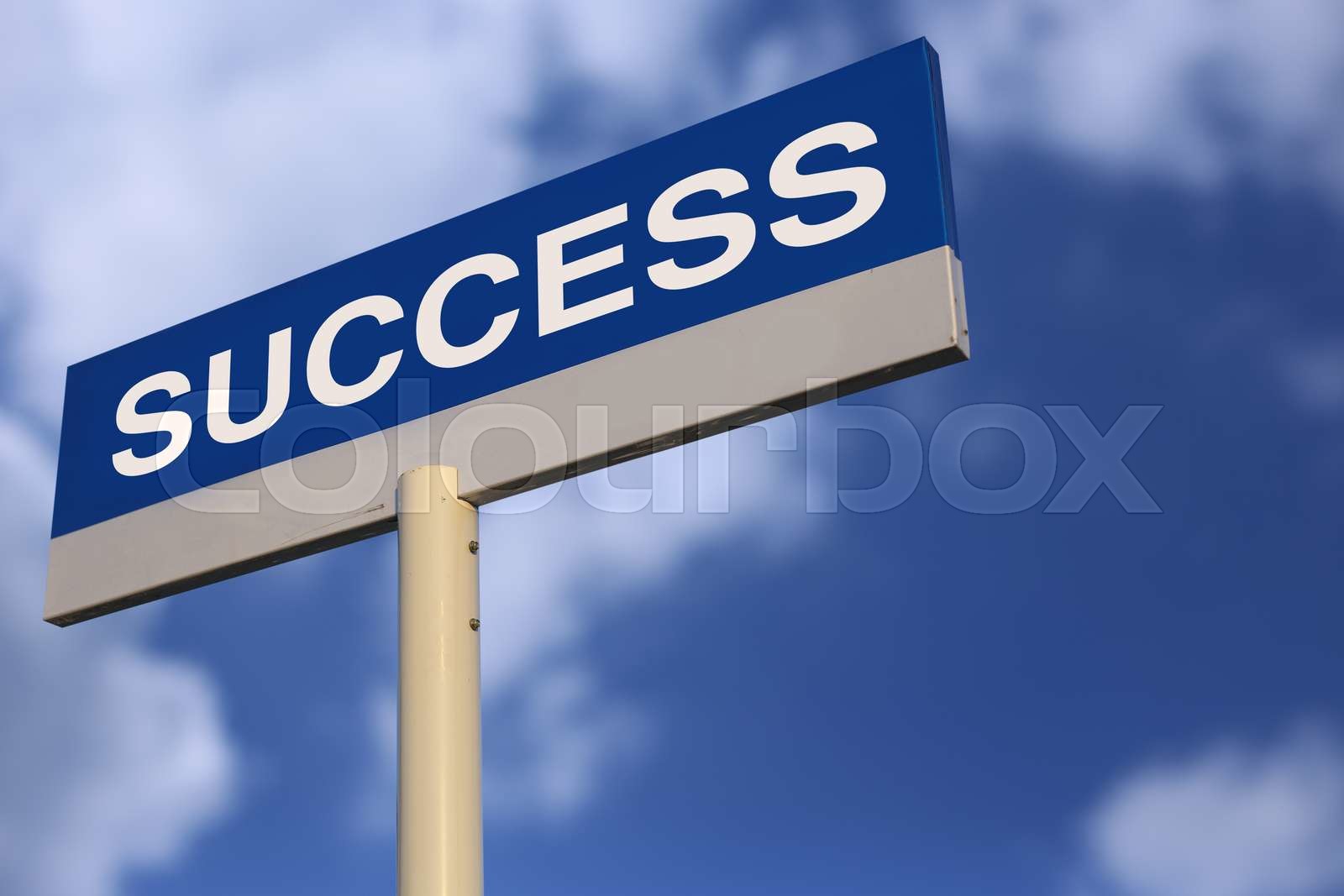 Success Road Sign | Stock image | Colourbox
