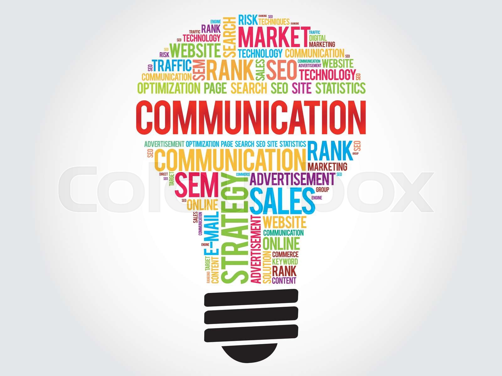 COMMUNICATION | Stock vector | Colourbox