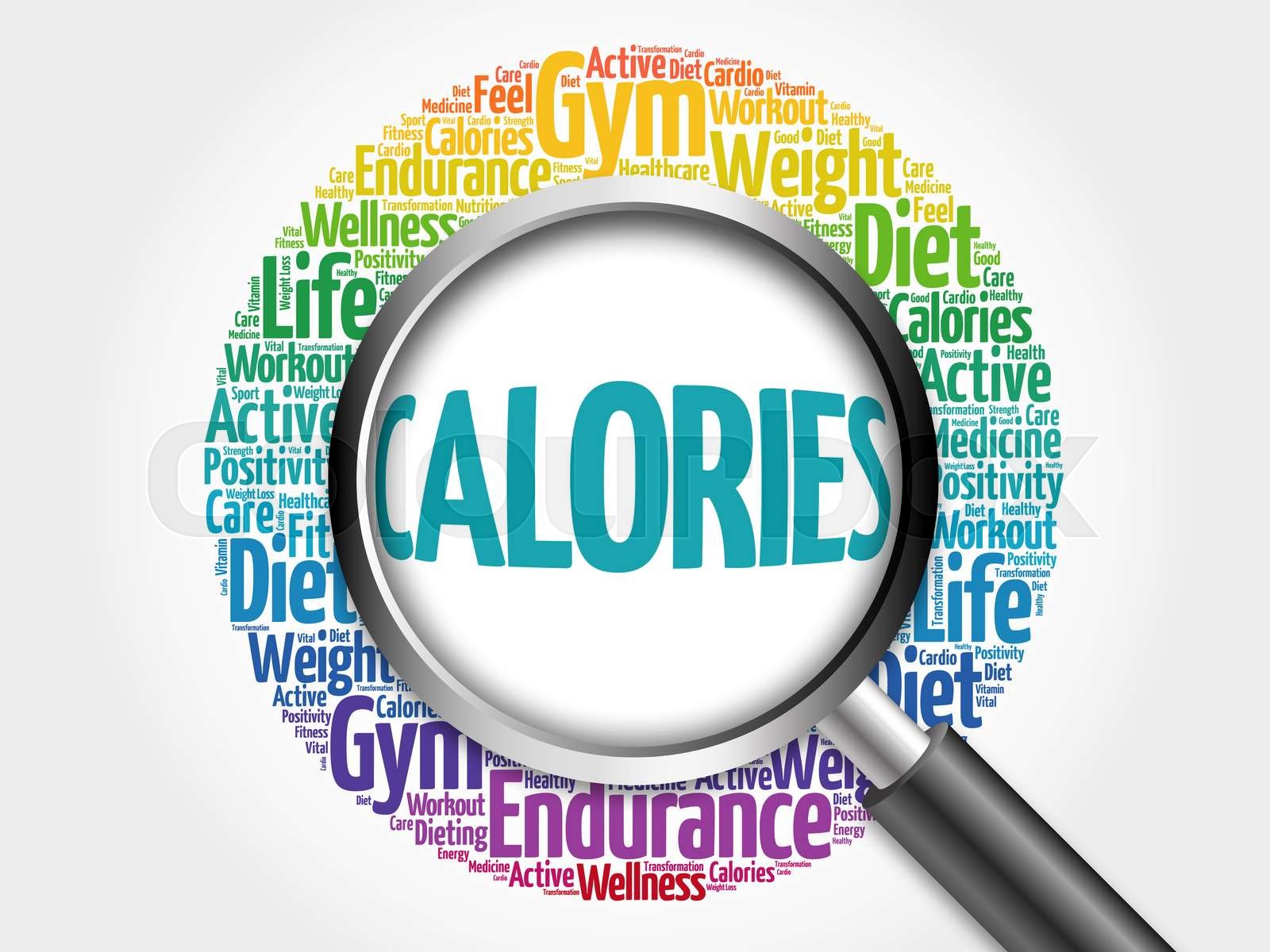 CALORIES | Stock image | Colourbox