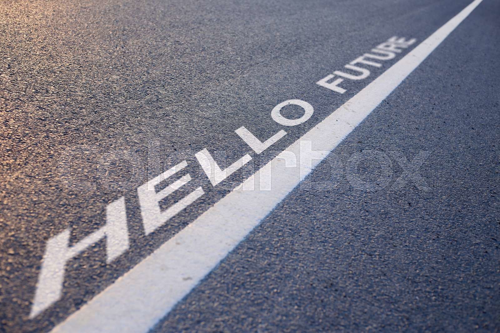 Hello Future | Stock image | Colourbox