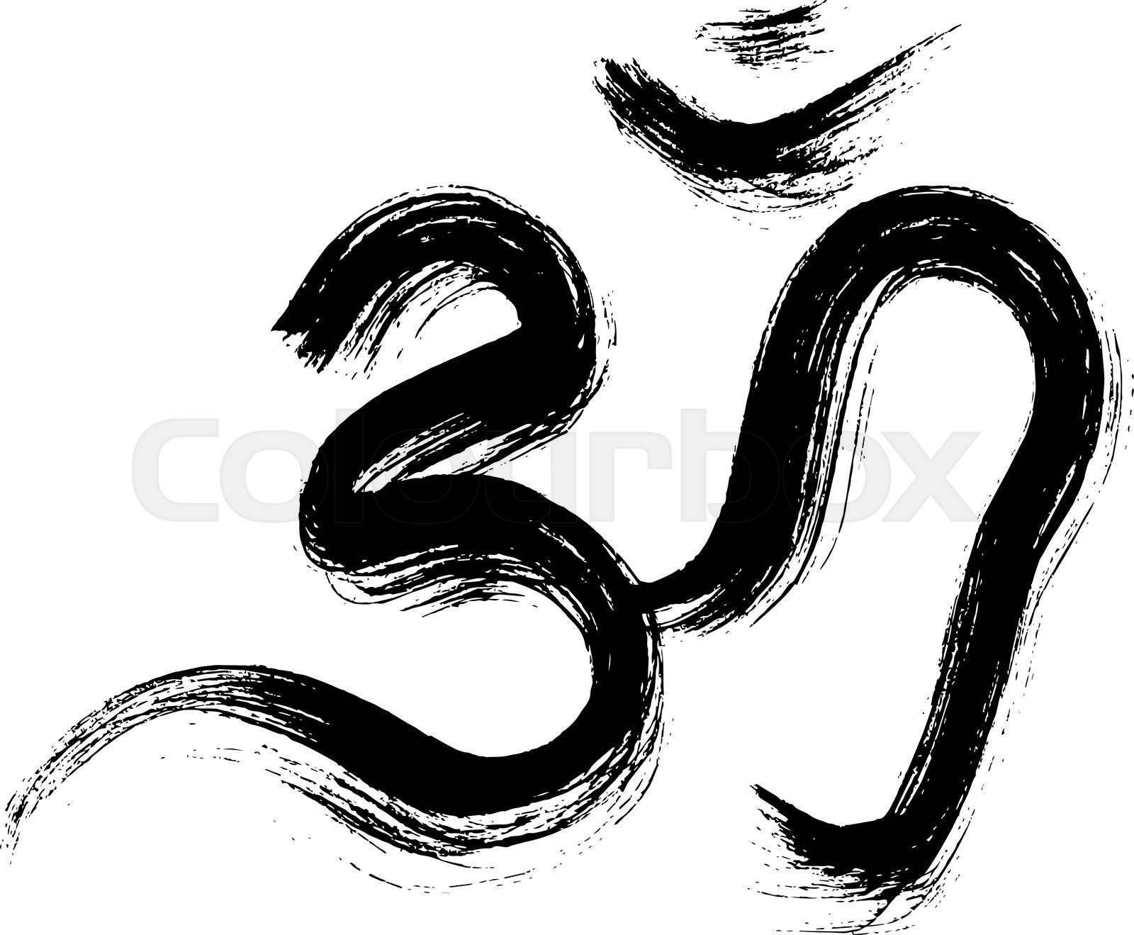 Sign vector Hindu Om Icon in Tamil | Stock vector | Colourbox