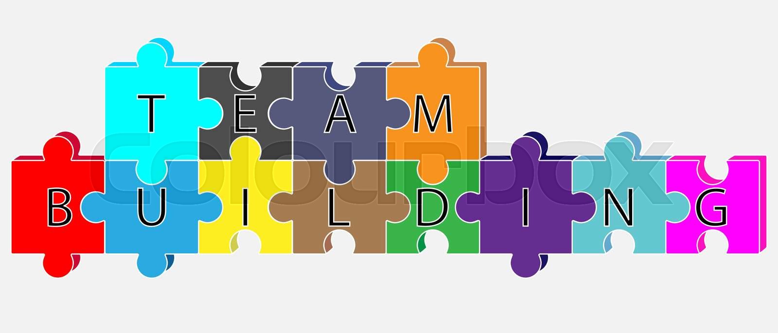 gruppe, bau, support | Stock-Vektor | Colourbox