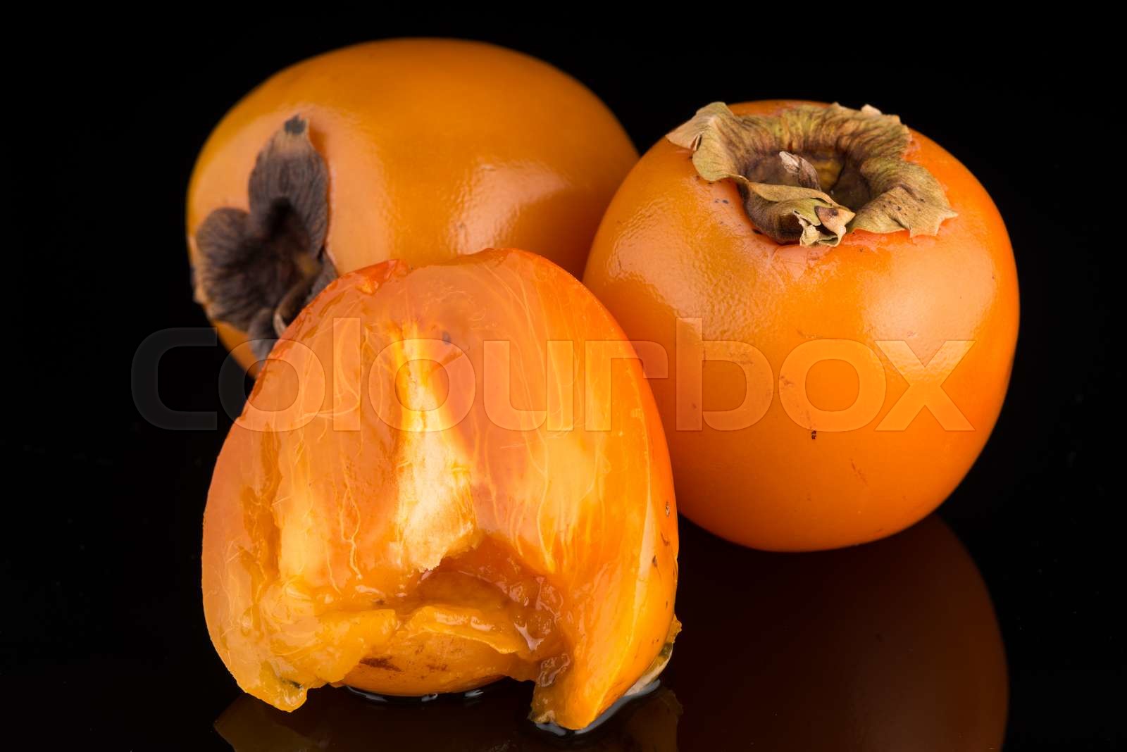 Persimmon fruits | Stock image | Colourbox