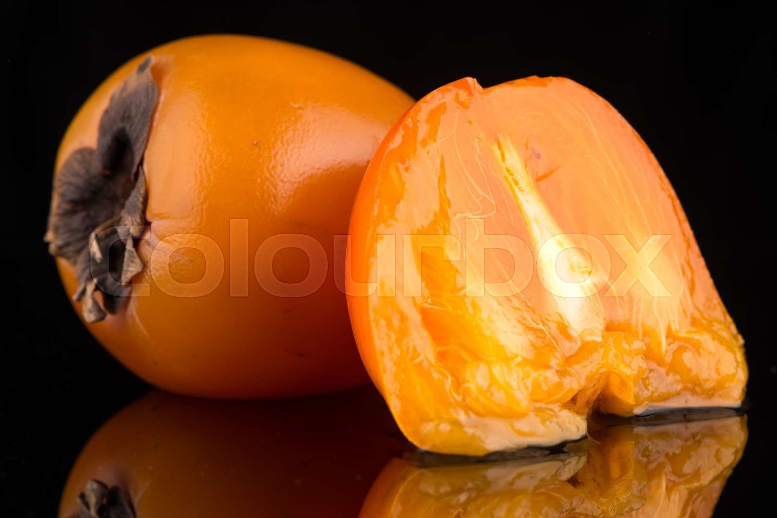 Persimmon fruits | Stock image | Colourbox