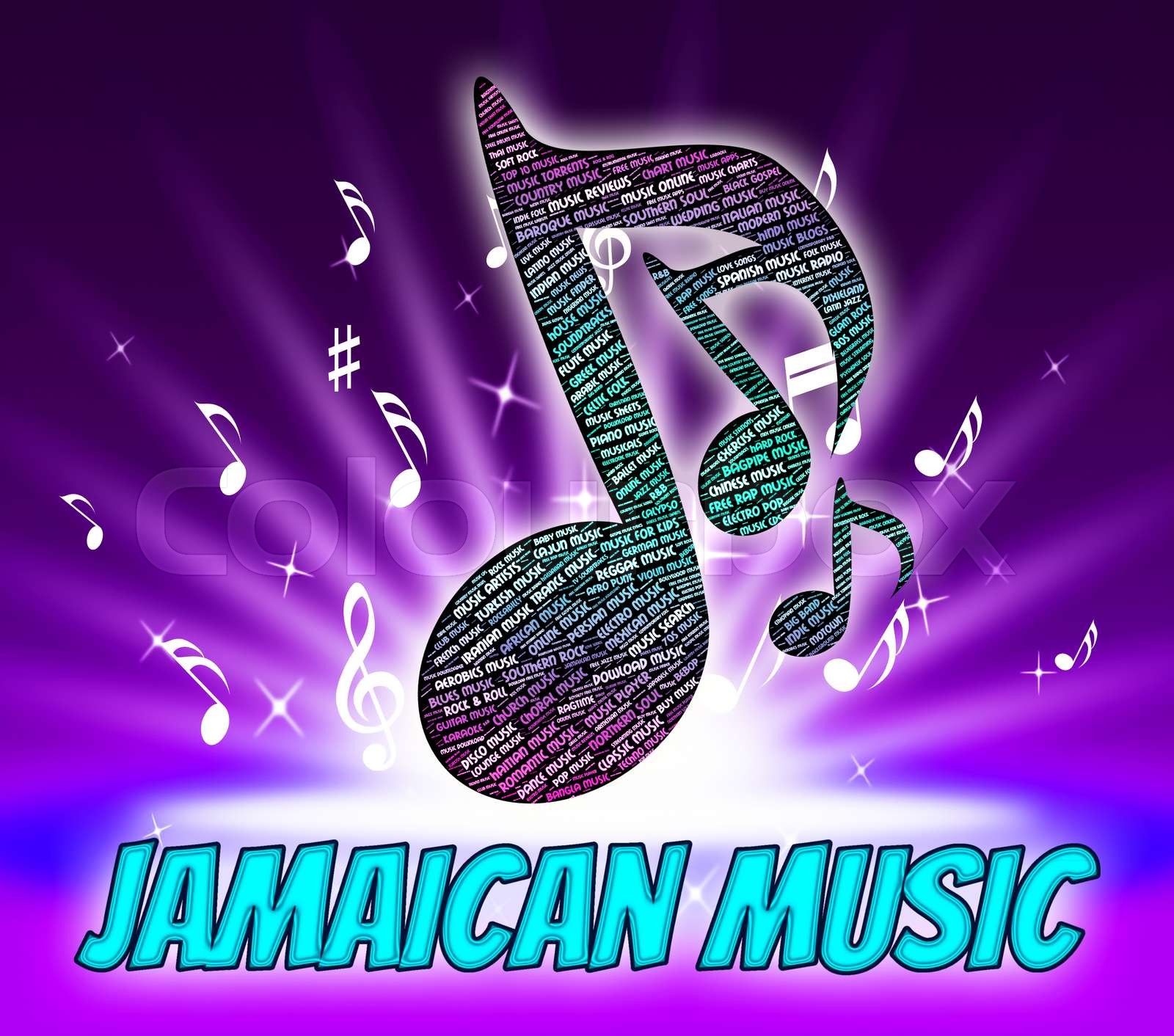 Jamaican Music Means Sound Tracks And Harmonies Stock Image Colourbox Jamaican Music Means Sound Tracks And Harmonies Stock Image Colourbox