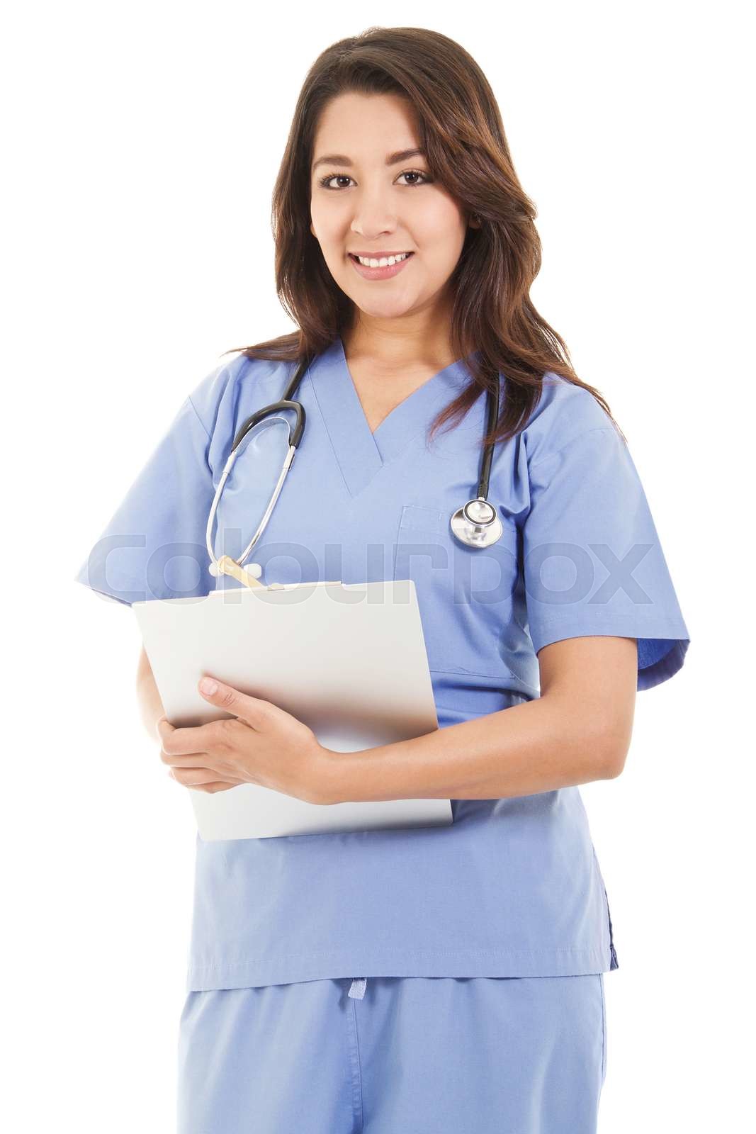 Female Healthcare Worker | Stock image | Colourbox