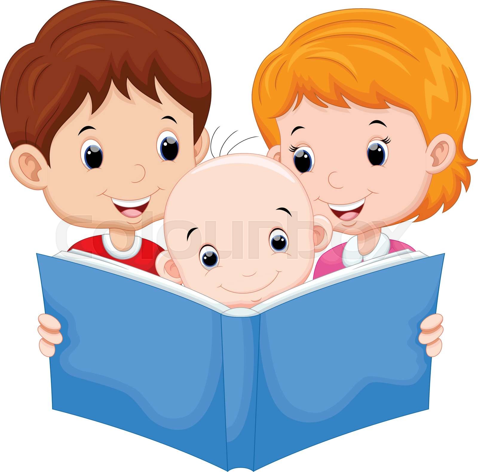 father-and-mother-reads-with-her-son-stock-vector-colourbox