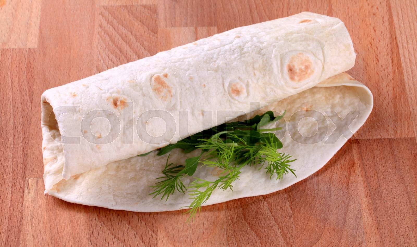 Burrito | Stock image | Colourbox