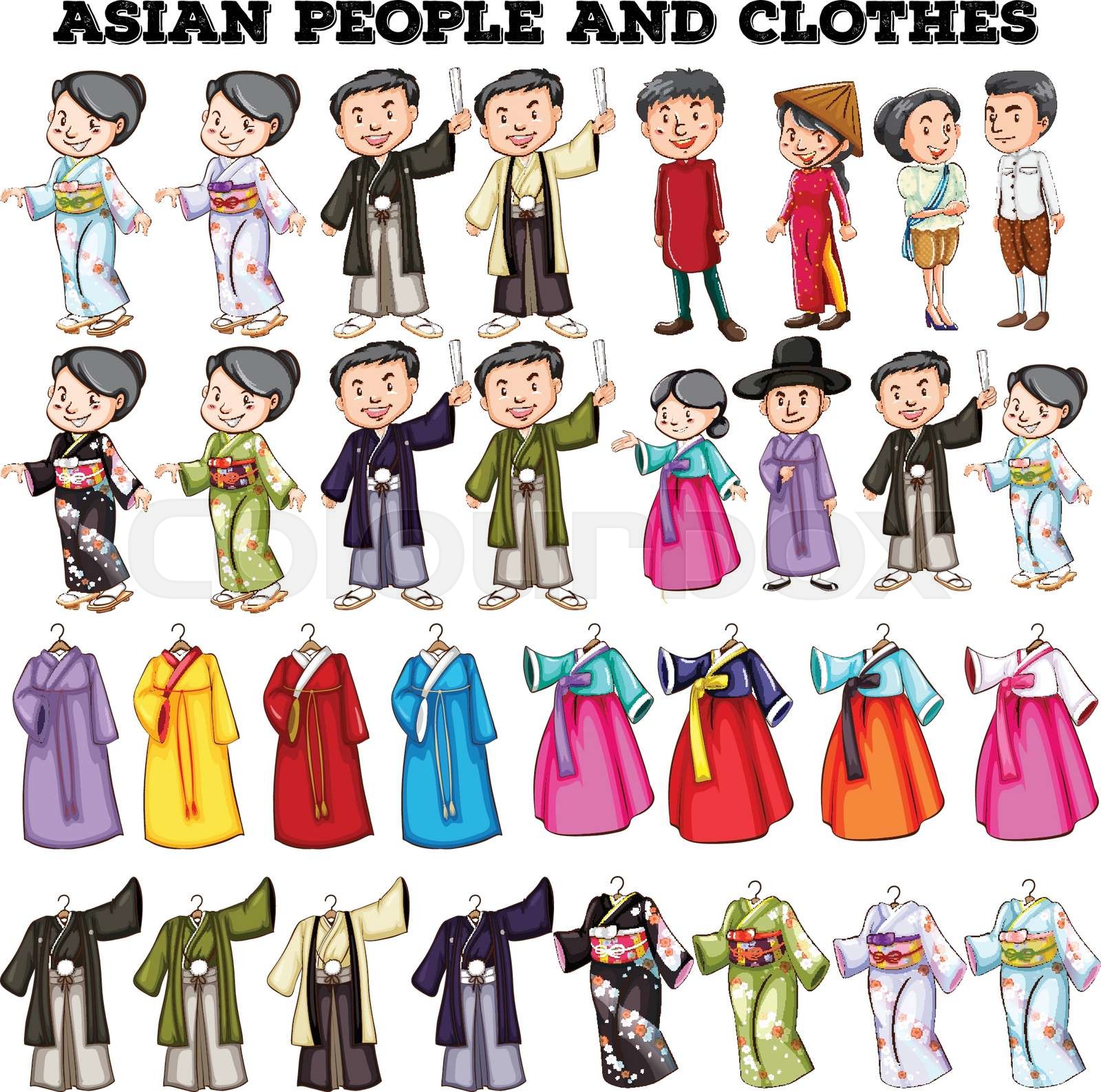 asian | Stock vector | Colourbox