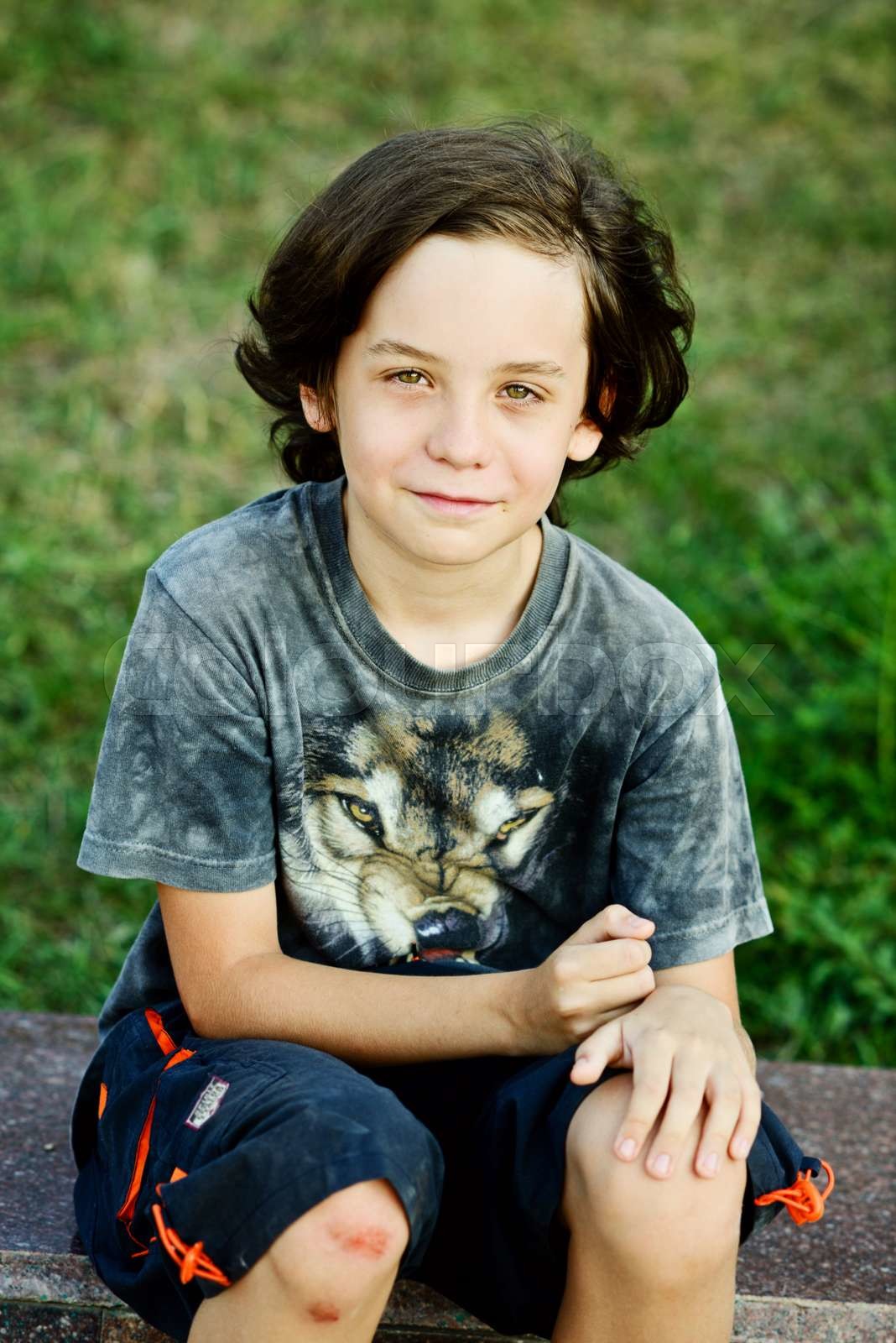 preteen boy | Stock image | Colourbox