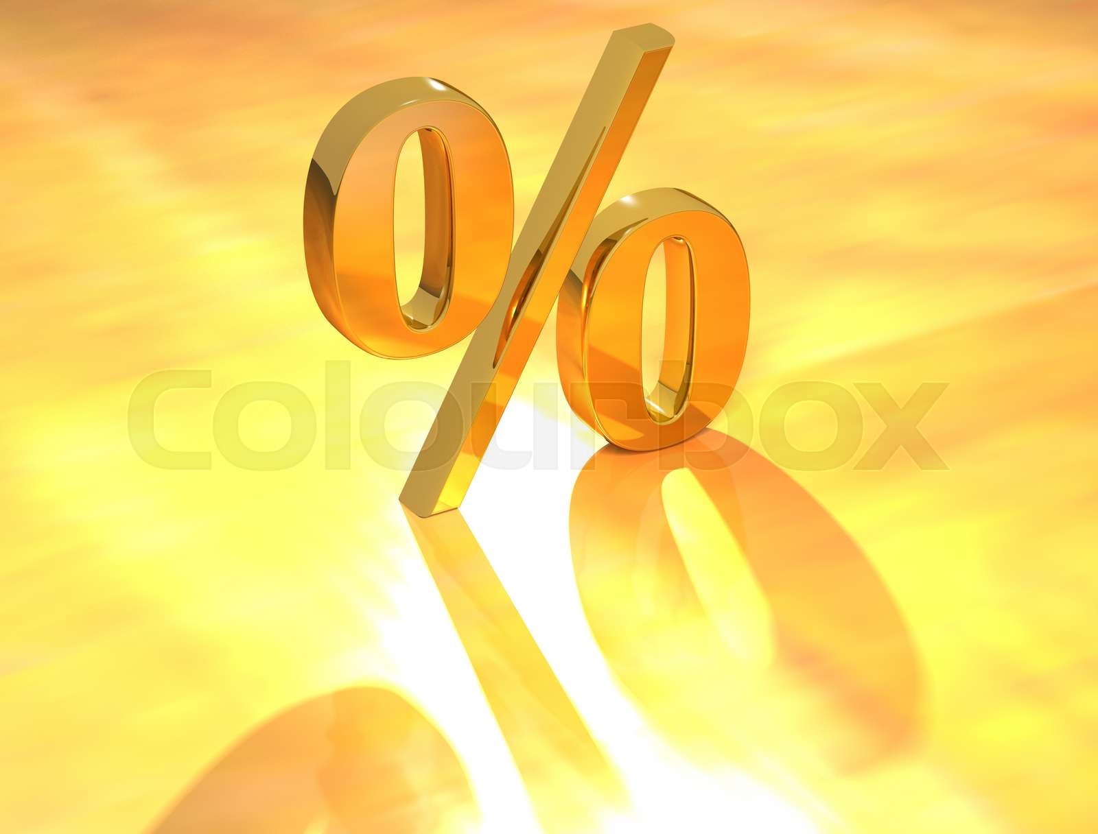 Percent % | Stock image | Colourbox