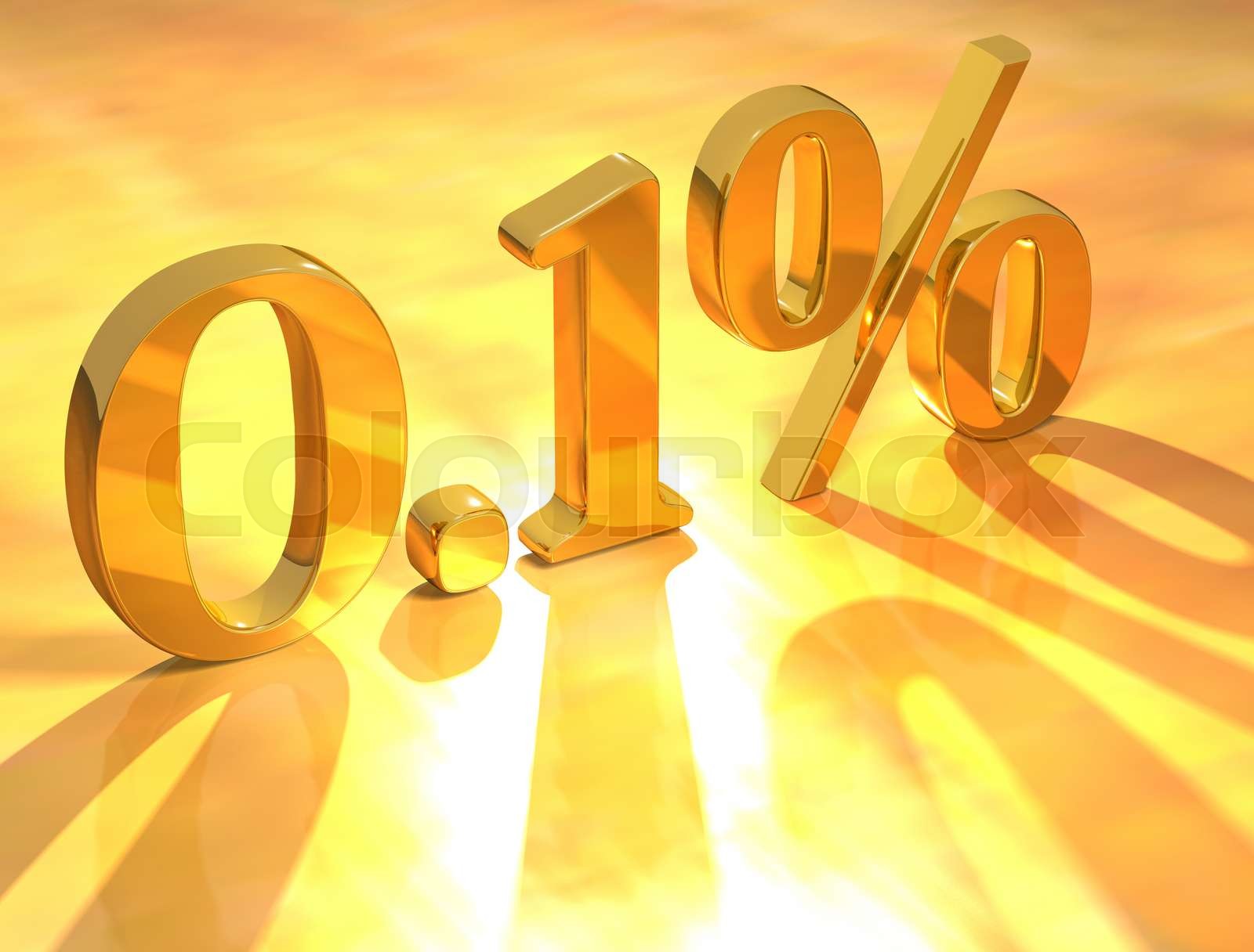 Percent % | Stock image | Colourbox