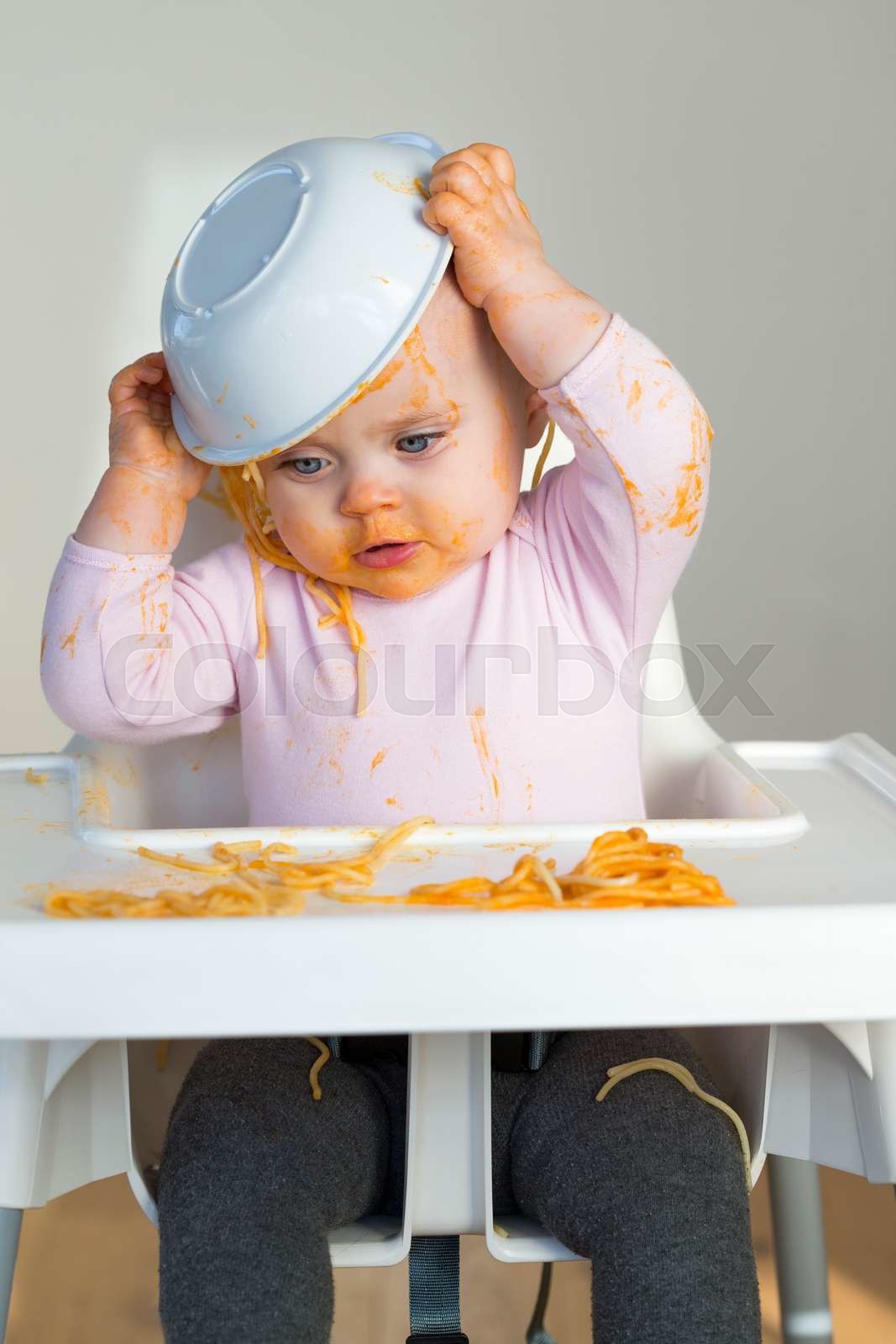 Spaghetti Head | Stock image | Colourbox