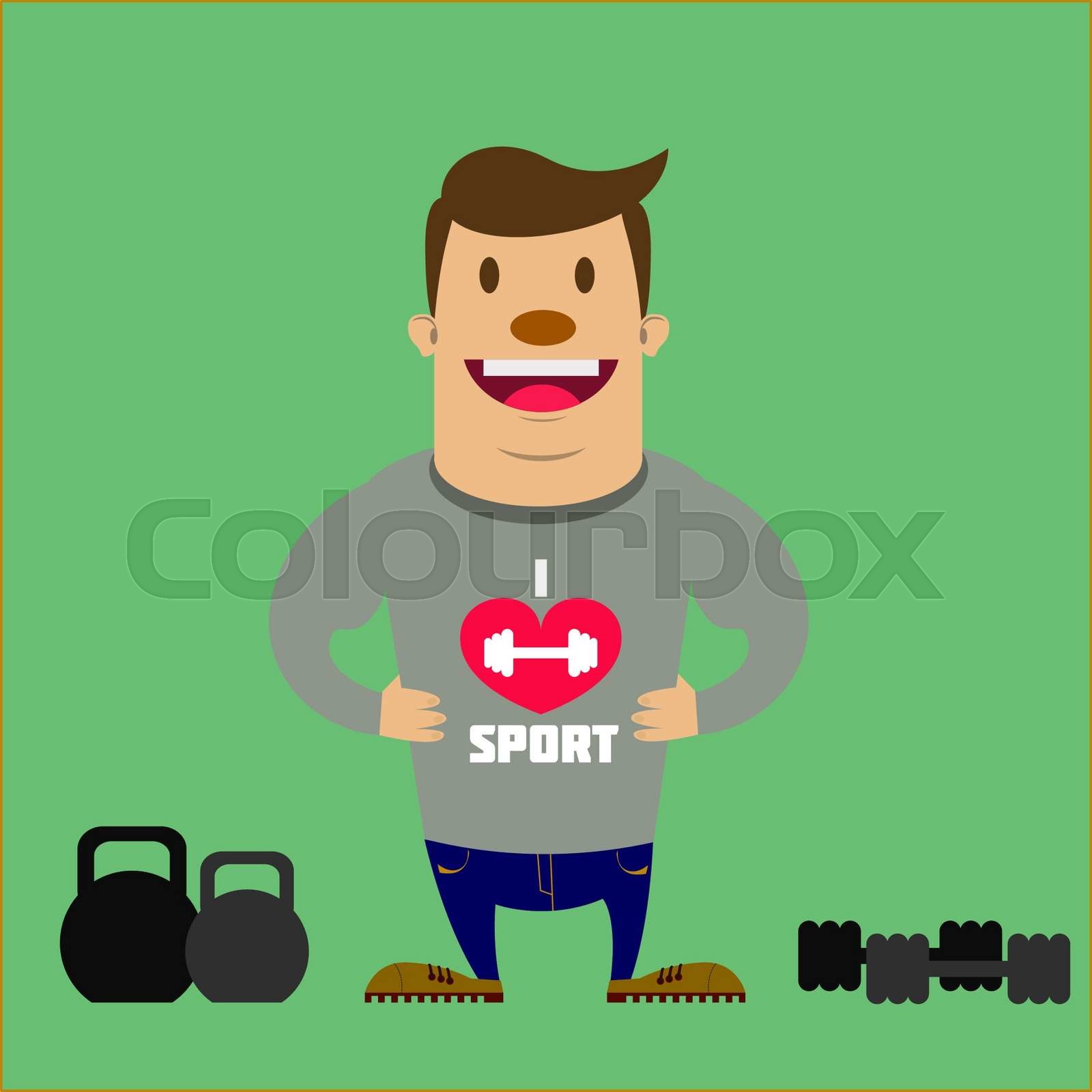 sportsmen | Stock vector | Colourbox